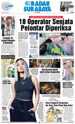 Radar Surabaya 4 Oktober 2022