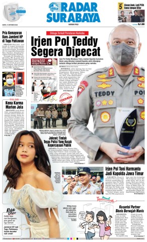 Radar Surabaya 15 Oktober 2022