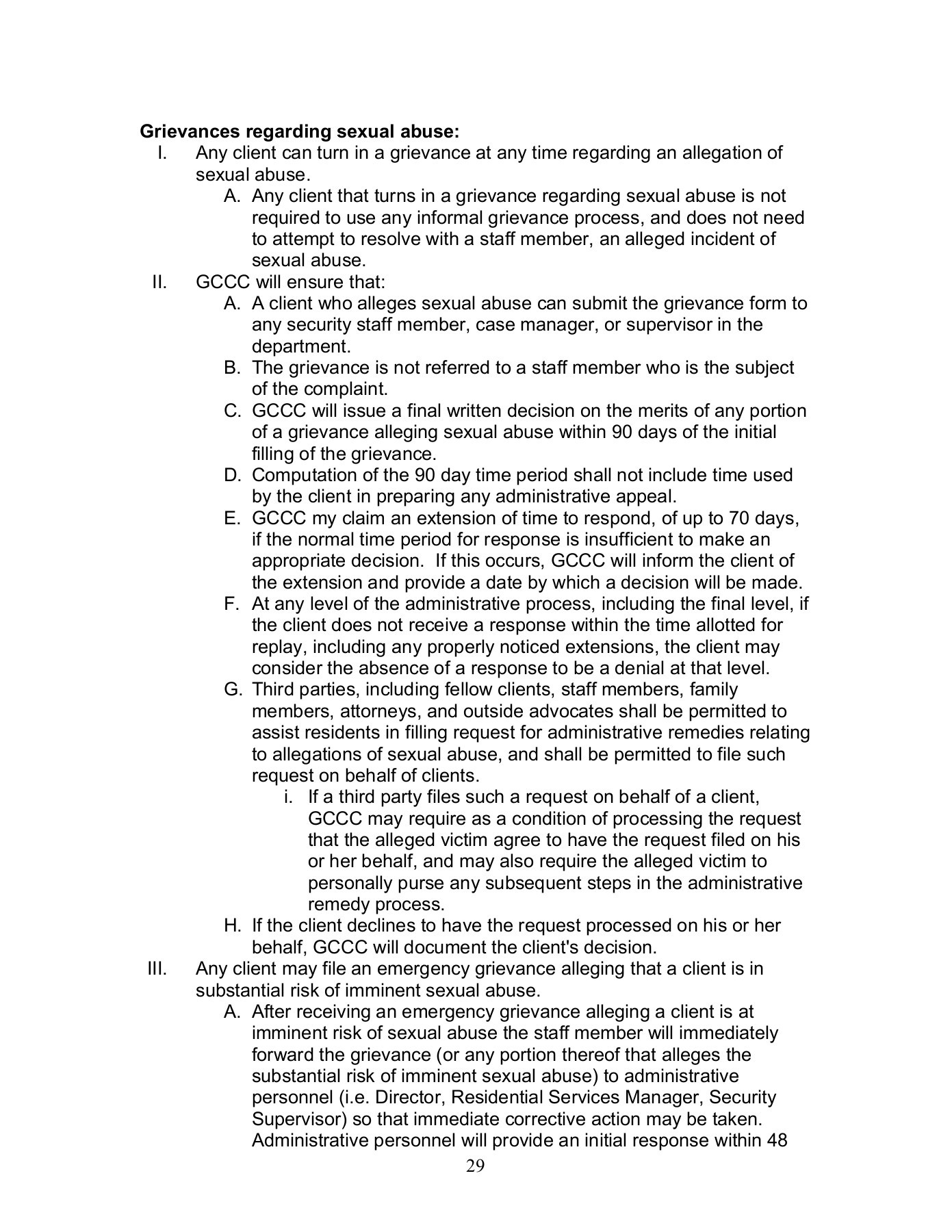 Garfield County Residential Program Handbook - Garfield County ...