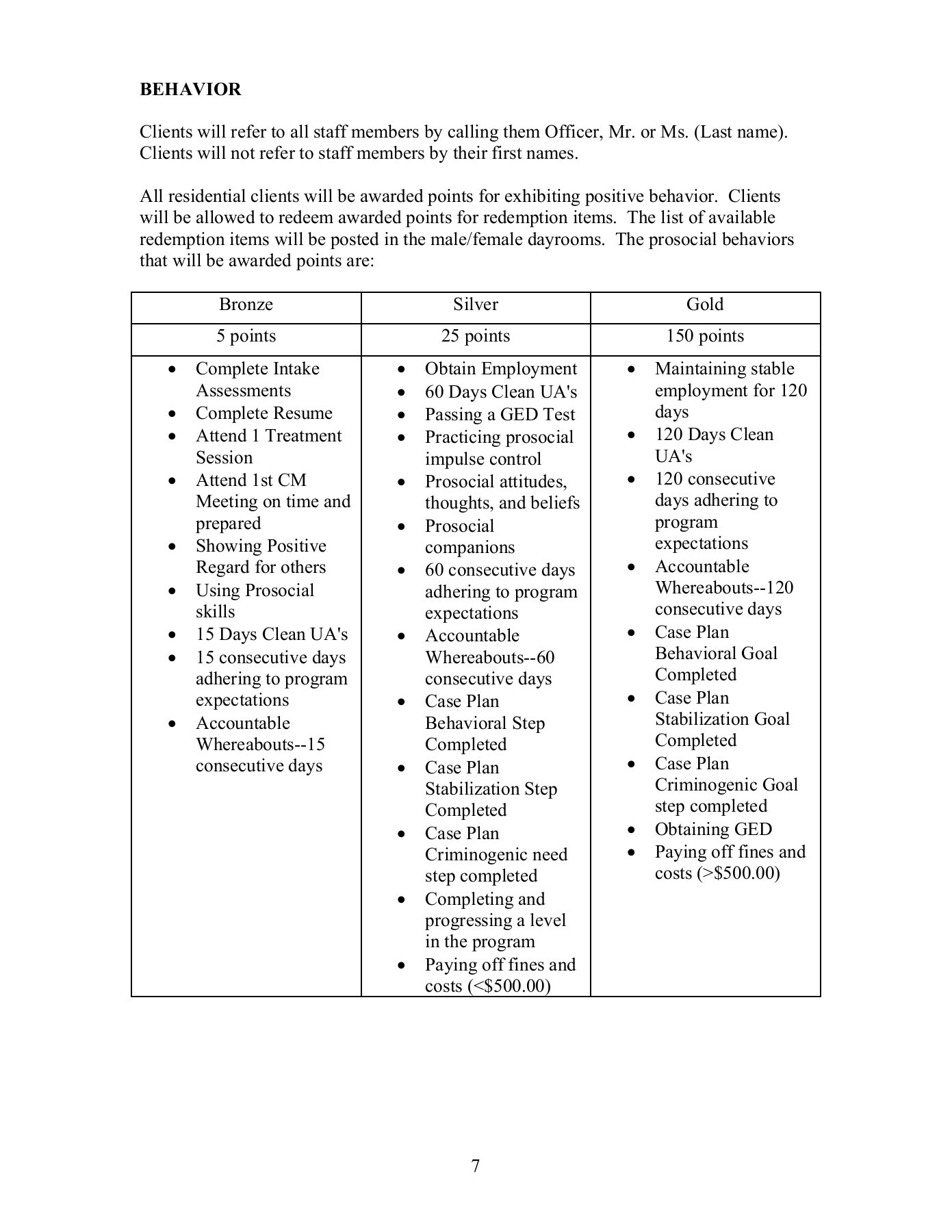 Garfield County Residential Program Handbook - Garfield County ...