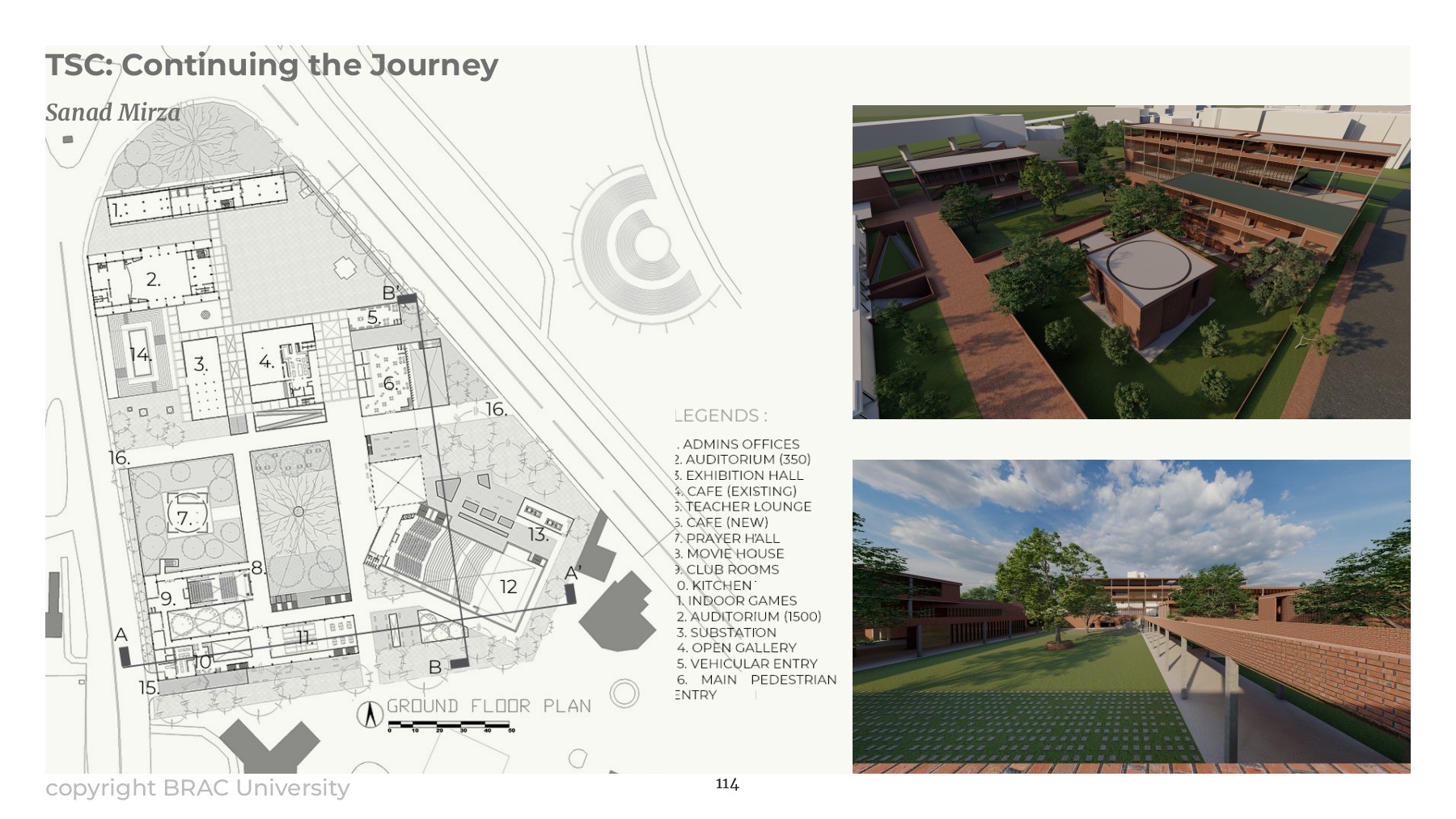 Expansion of TSC | BRAC University Dept. of Architecture ...