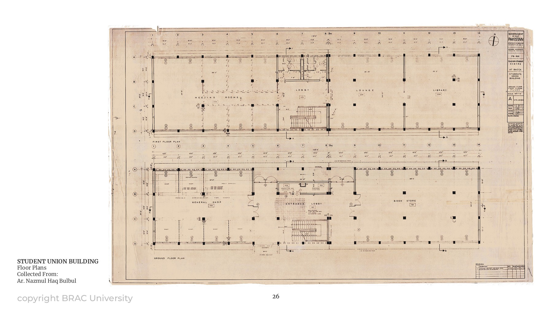 Expansion of TSC | BRAC University Dept. of Architecture ...