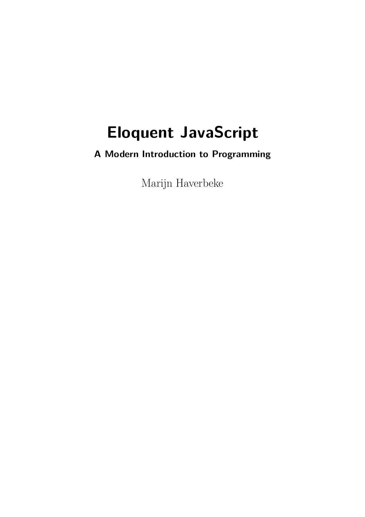 Eloquent_JavaScript - msalpdogan - Page 1 - 490 | Flip PDF Online | PubHTML5
