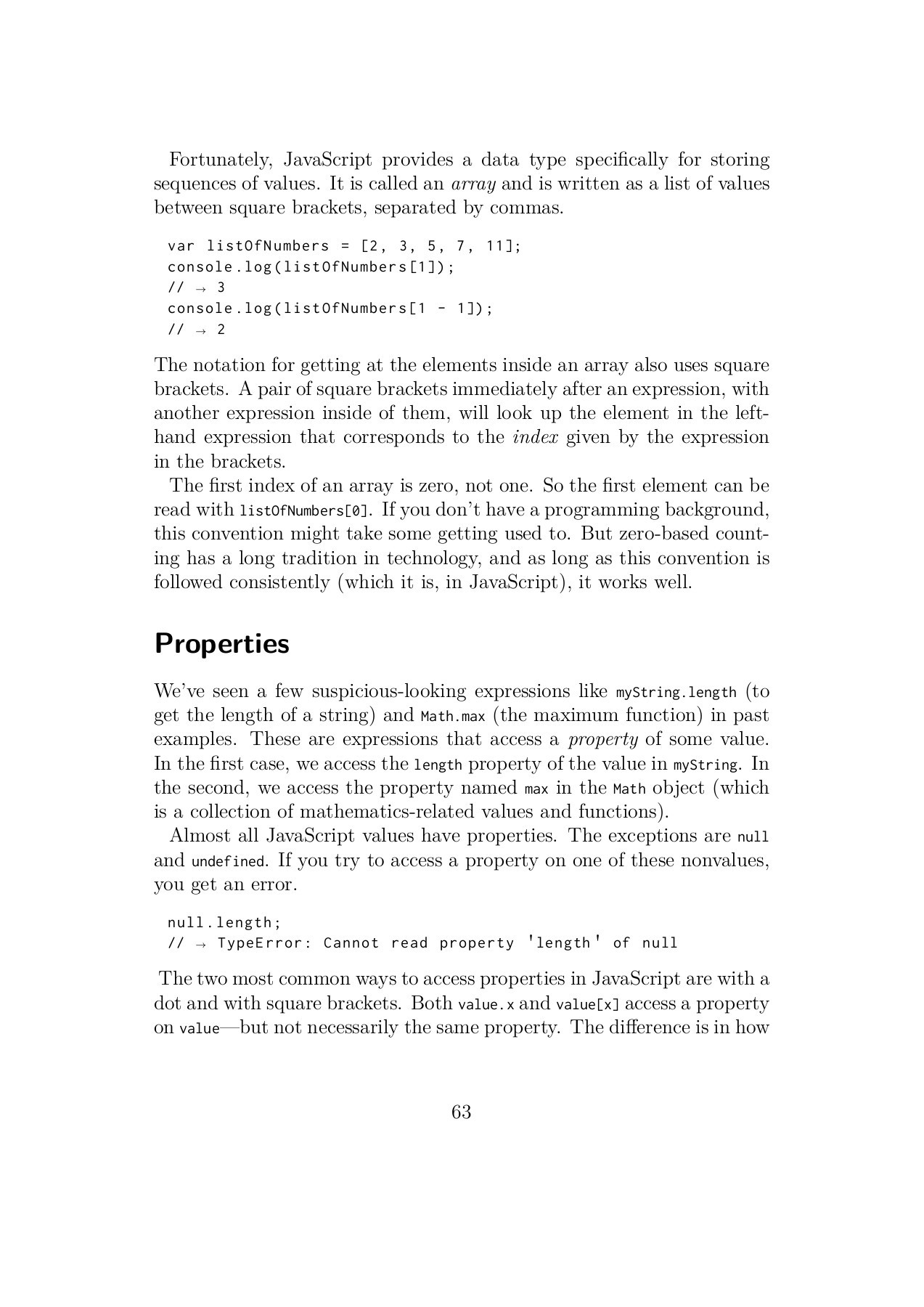 Eloquent_JavaScript - msalpdogan - Page 75 | Flip PDF Online | PubHTML5