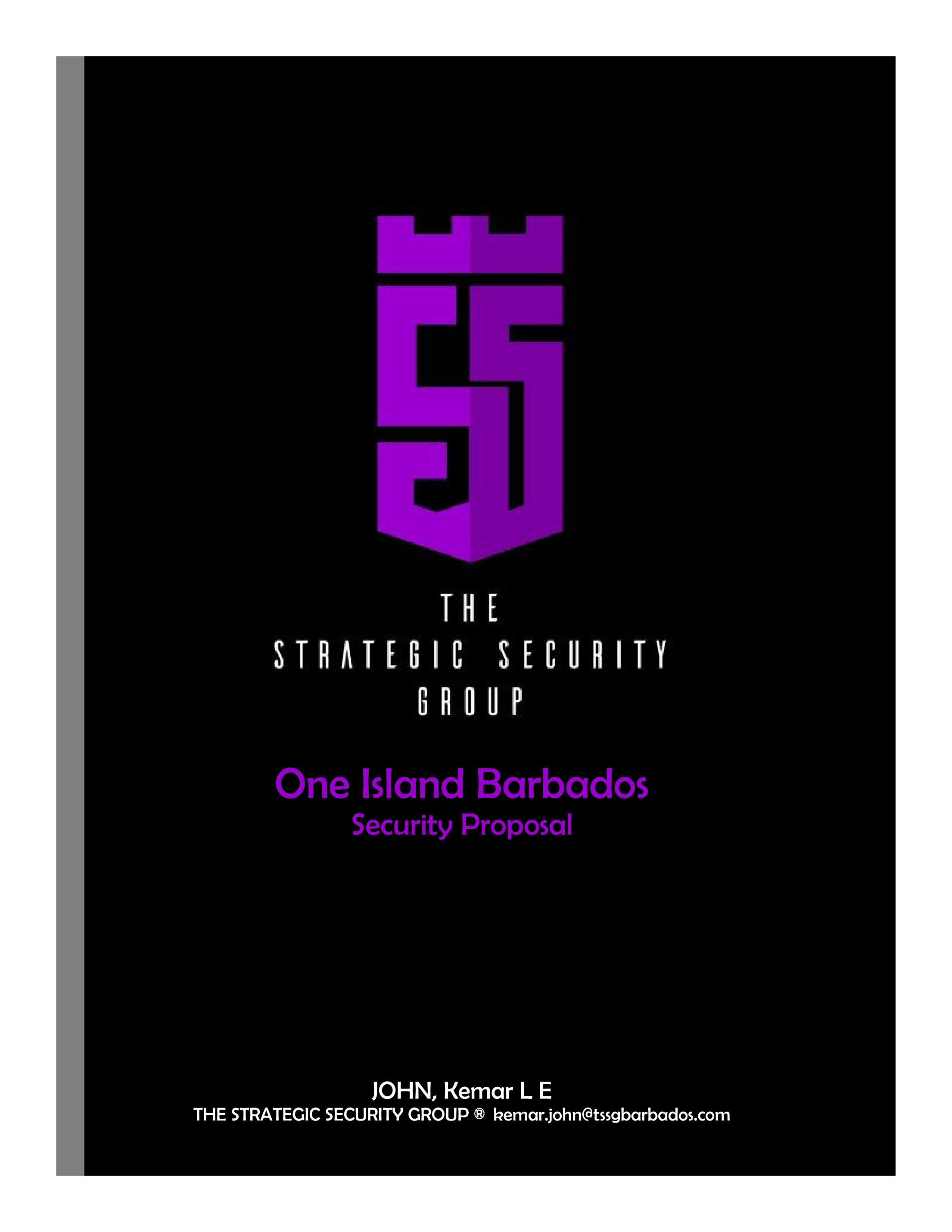 One Island Security Proposal - kcubedbgi - Page 1 - 5 | Flip PDF Online ...