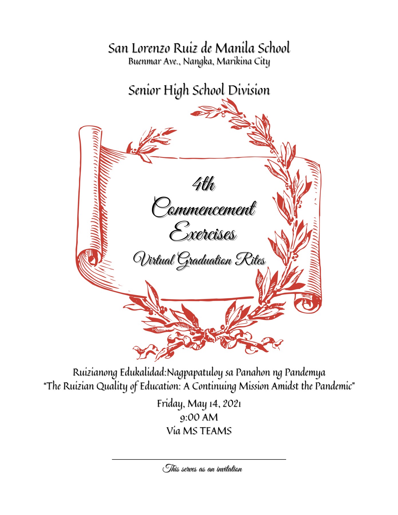 GRADE 12 INVITATION - Joana Marie Sormillo - Page 1 - 7 | Flip PDF ...