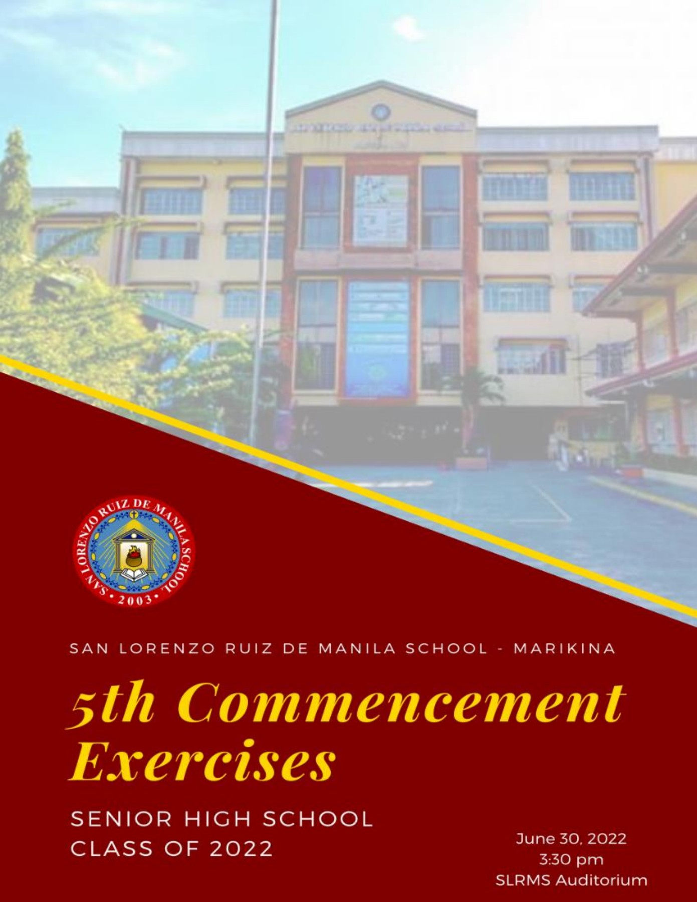 SAMPLE SHS INVITATION - Joana Marie Sormillo - Page 1 | Flip PDF Online ...