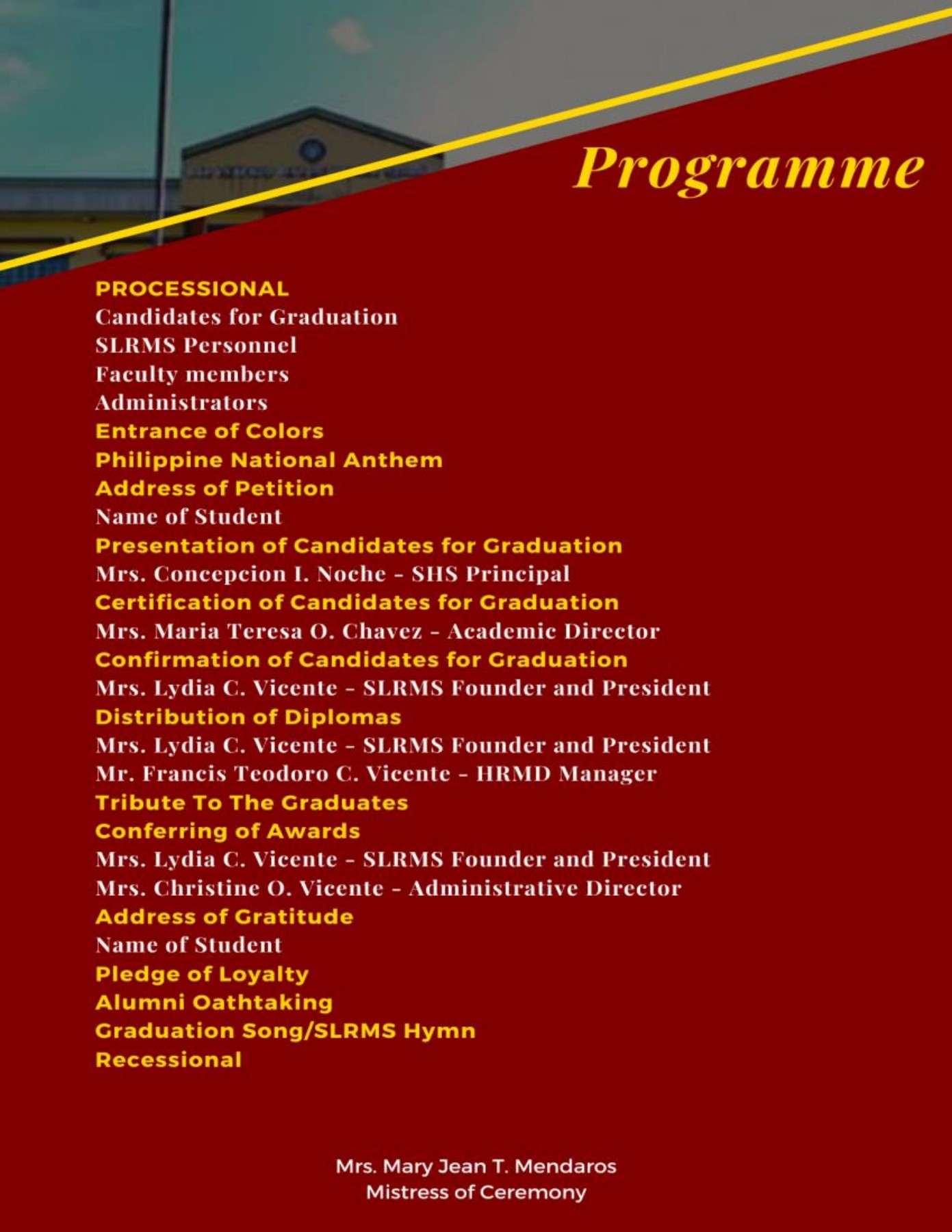 SAMPLE SHS INVITATION - Joana Marie Sormillo - Page 2 | Flip PDF Online ...