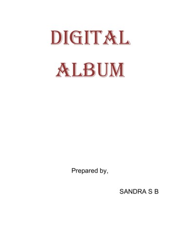 DIGITAL ALBUM