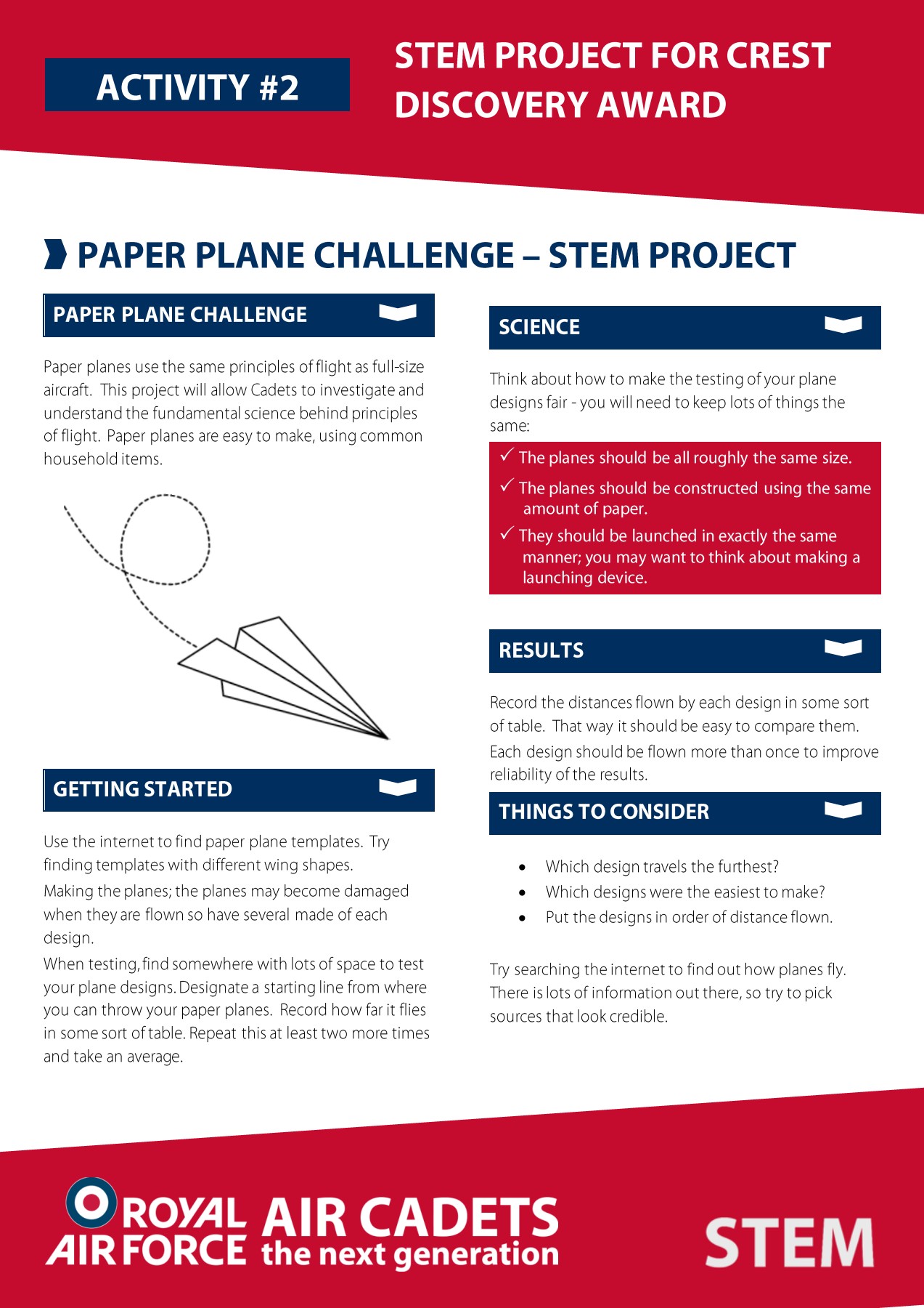 RAFAC - STEM booklet - CREST Awards - Nicky Weston - Page 9 | Flip PDF ...