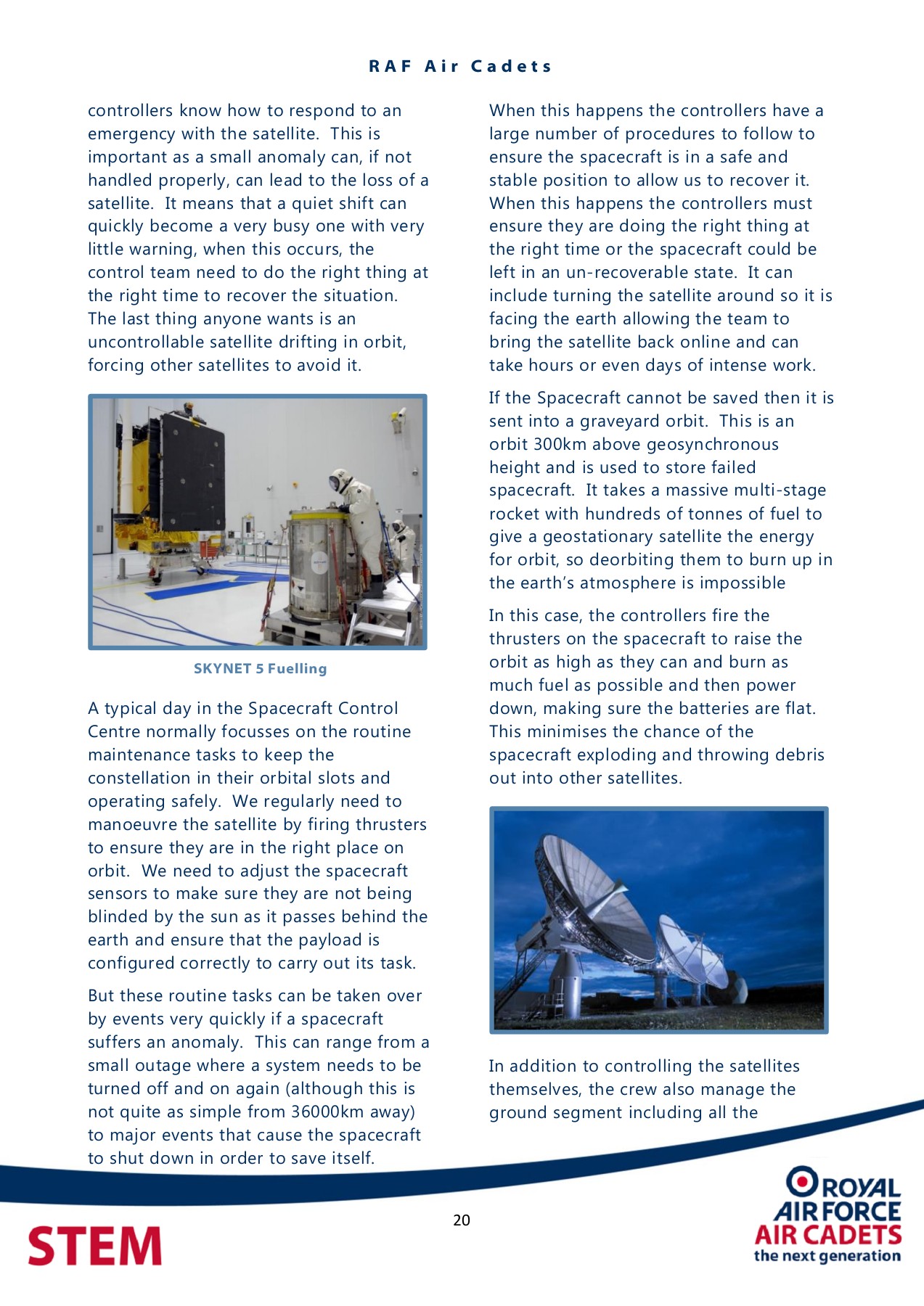 RAFAC - STEM booklet - Space - Nicky Weston - Page 20 | Flip PDF Online ...