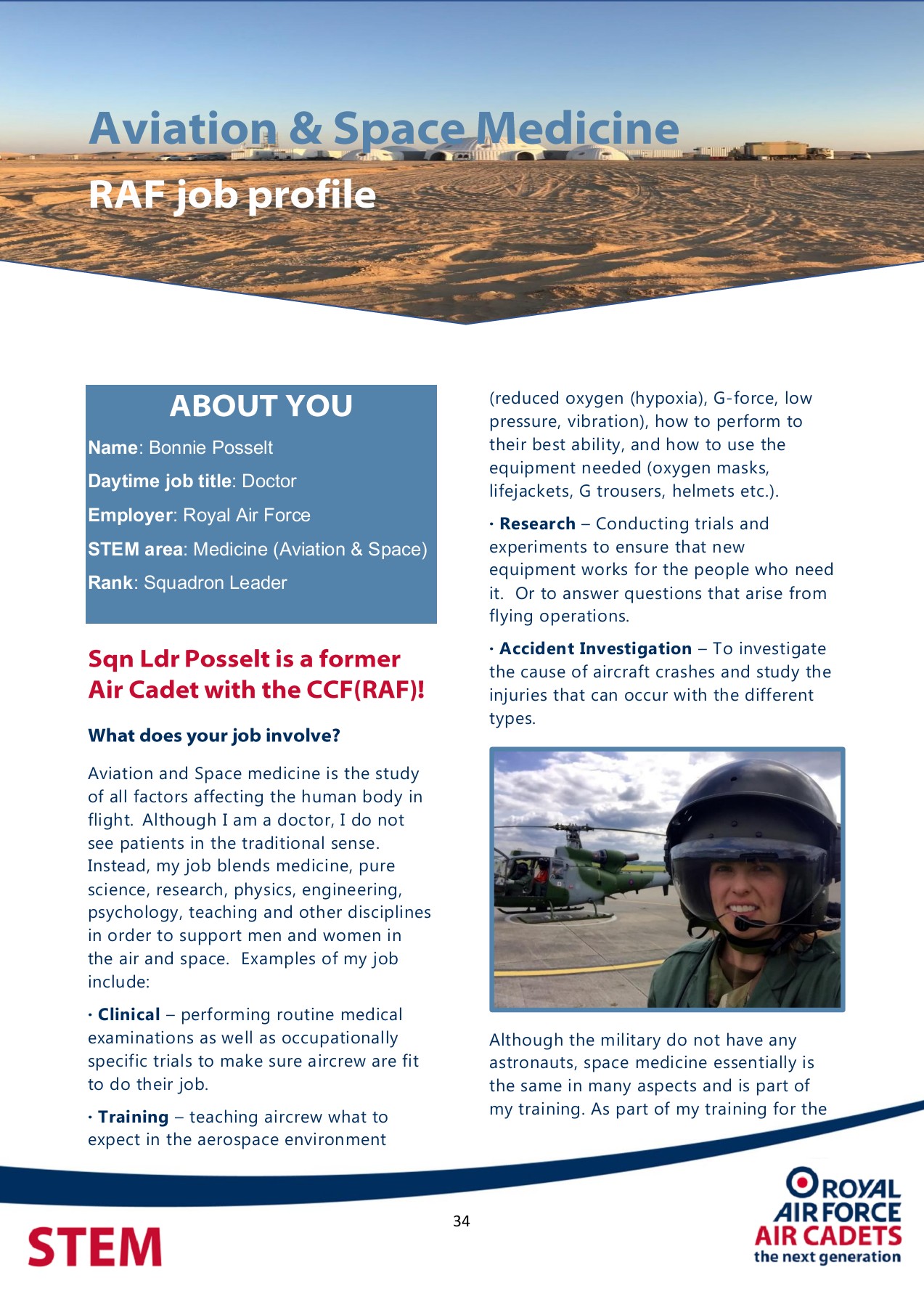 RAFAC - STEM booklet - Space - Nicky Weston - Page 34 | Flip PDF Online ...