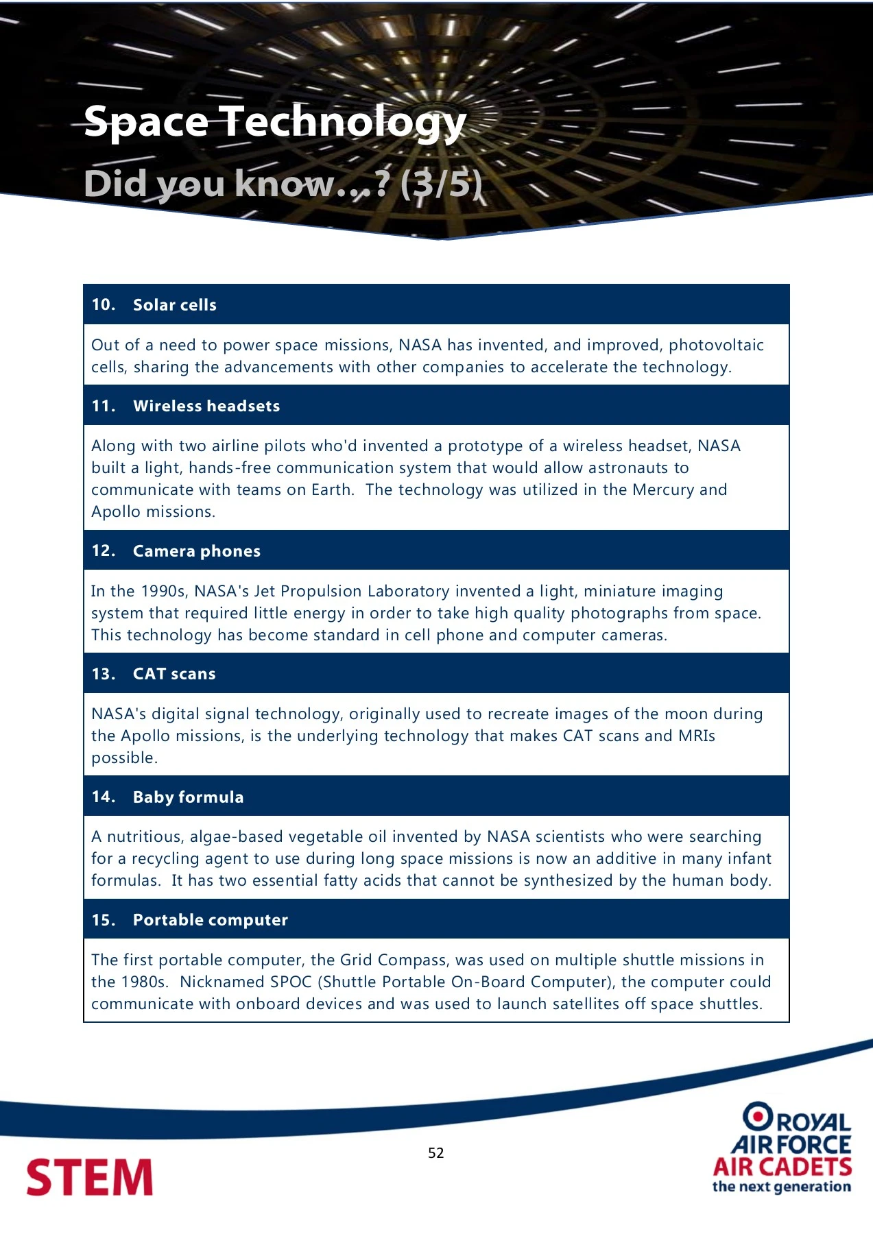 RAFAC - STEM booklet - Space - Nicky Weston - Page 52 | Flip PDF Online ...