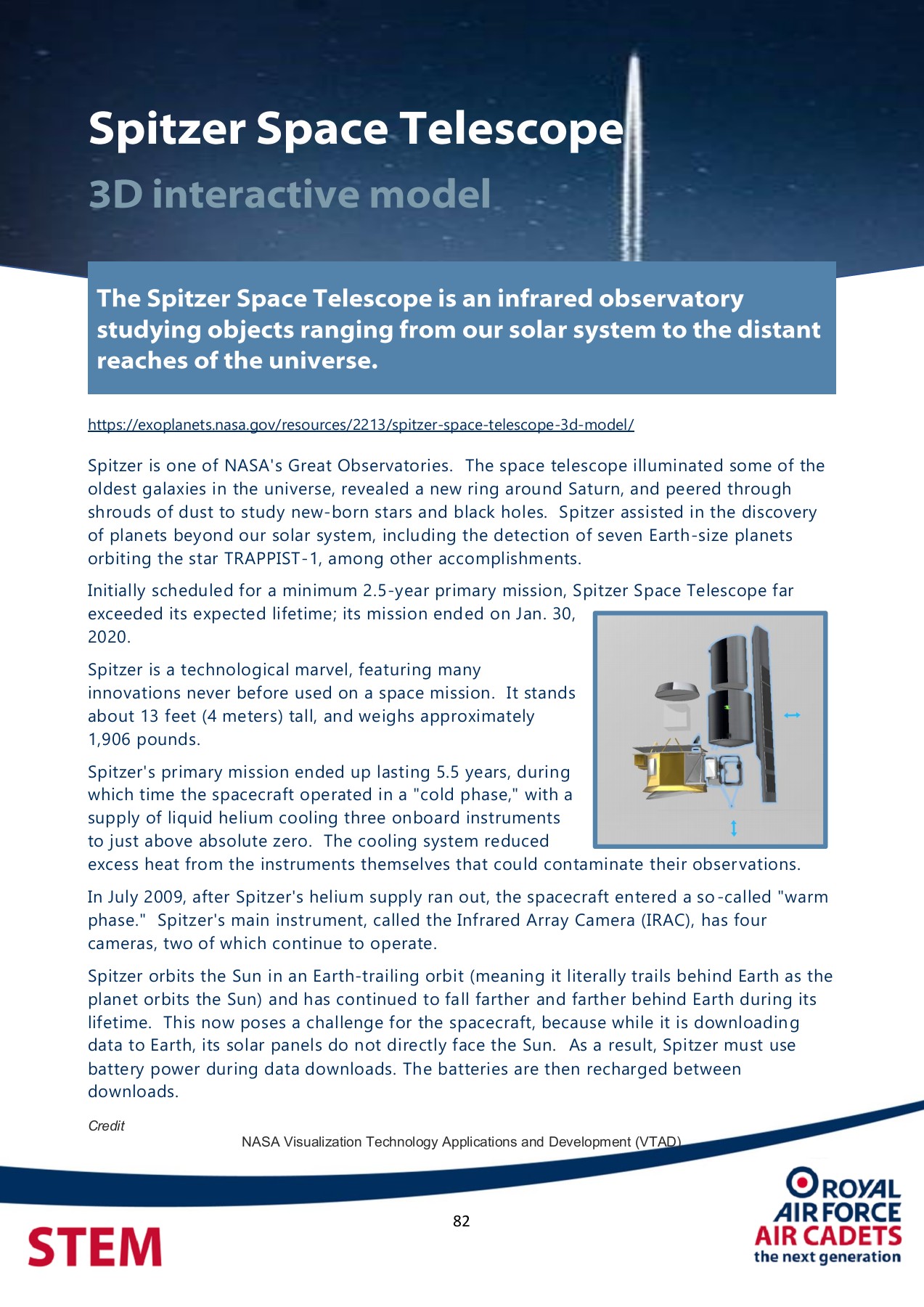 RAFAC - STEM booklet - Space - Nicky Weston - Page 82 | Flip PDF Online ...