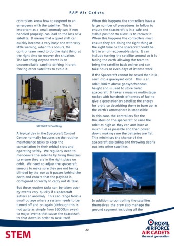 RAFAC - STEM booklet - Space - Nicky Weston - Page 20 | Flip PDF Online ...