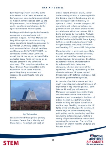 RAFAC - STEM booklet - Space - Nicky Weston - Page 62 | Flip PDF Online ...