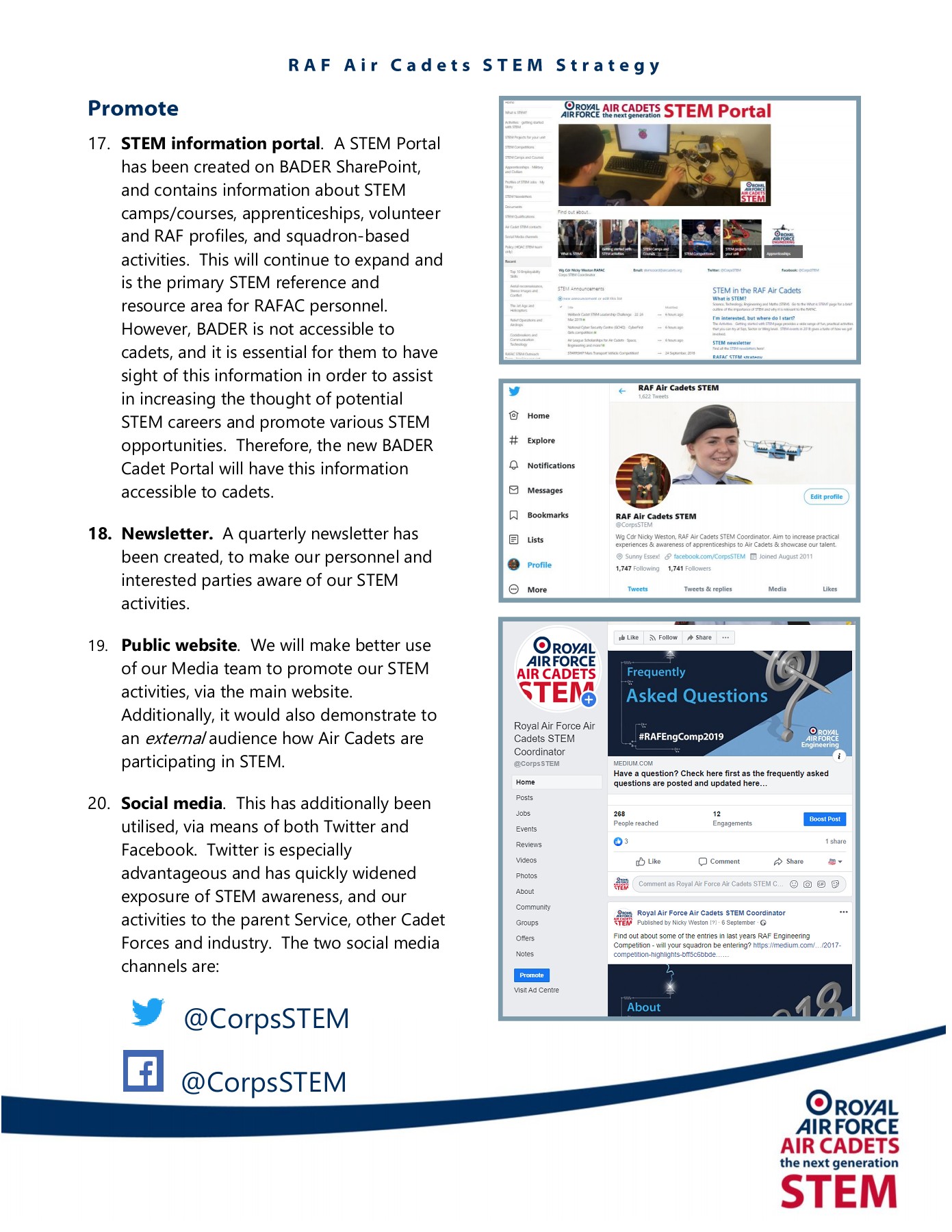 RAFAC - STEM booklet - Strategy - Nicky Weston - Page 11 | Flip PDF ...