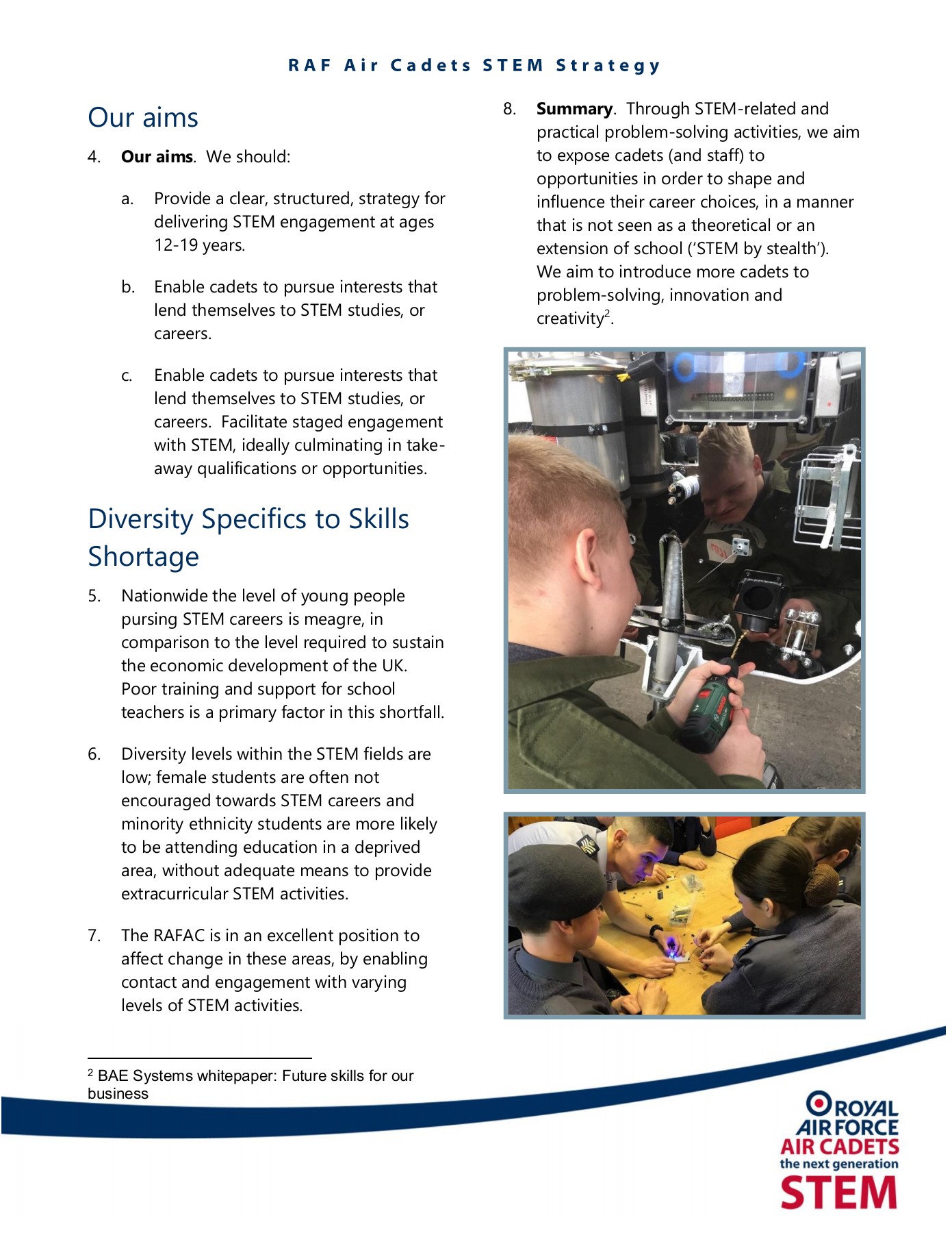 RAFAC - STEM booklet - Strategy - Nicky Weston - Page 5 | Flip PDF ...