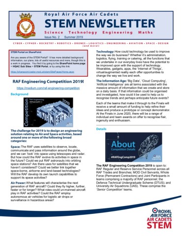 RAFAC - STEM Newsletter 2 - Summer 19 - RAF Eng Comp - Nicky Weston ...