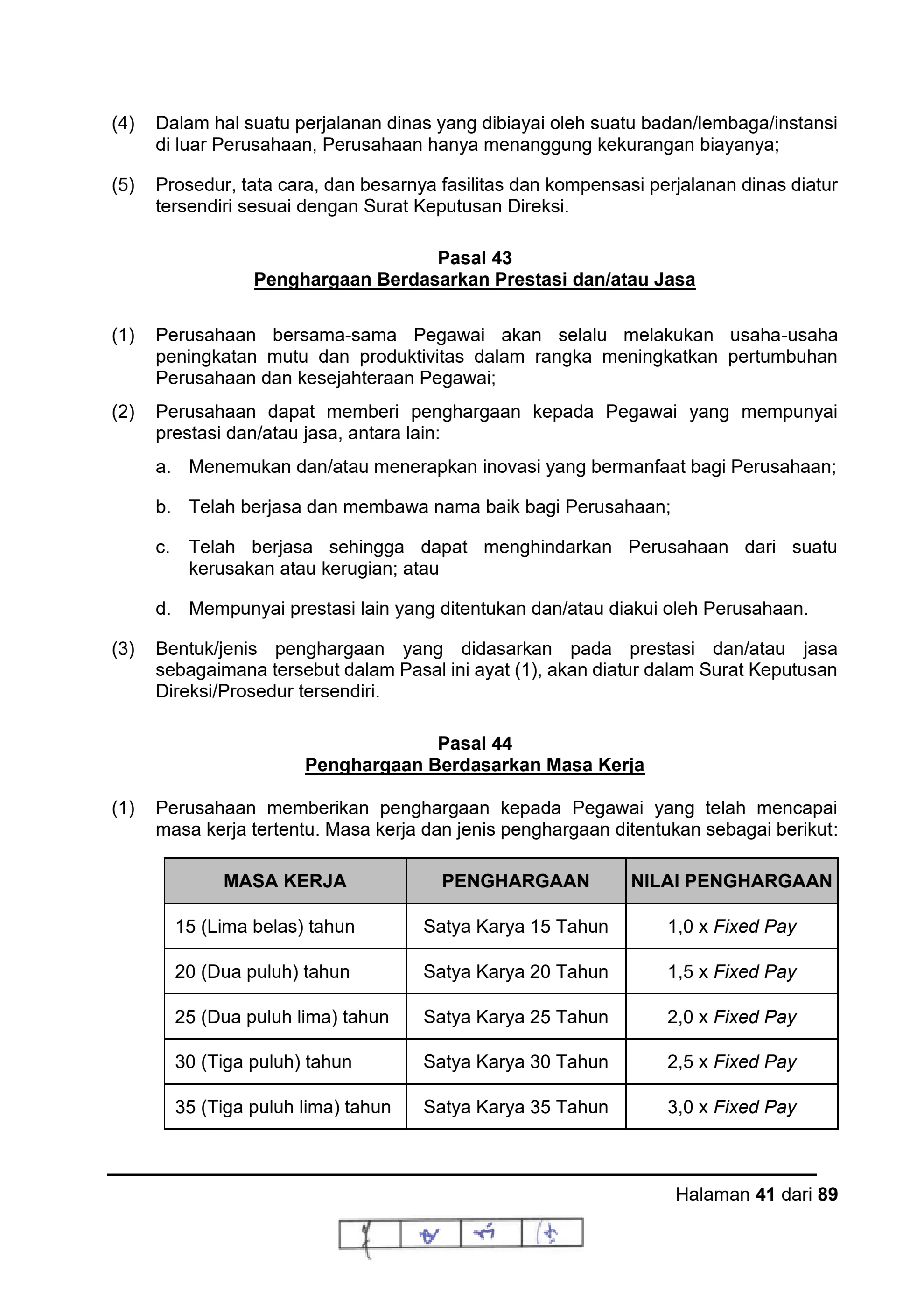 Perjanjian Kerja Bersama PT. Wijaya Karya (Persero) Tbk 2025-2026 ...