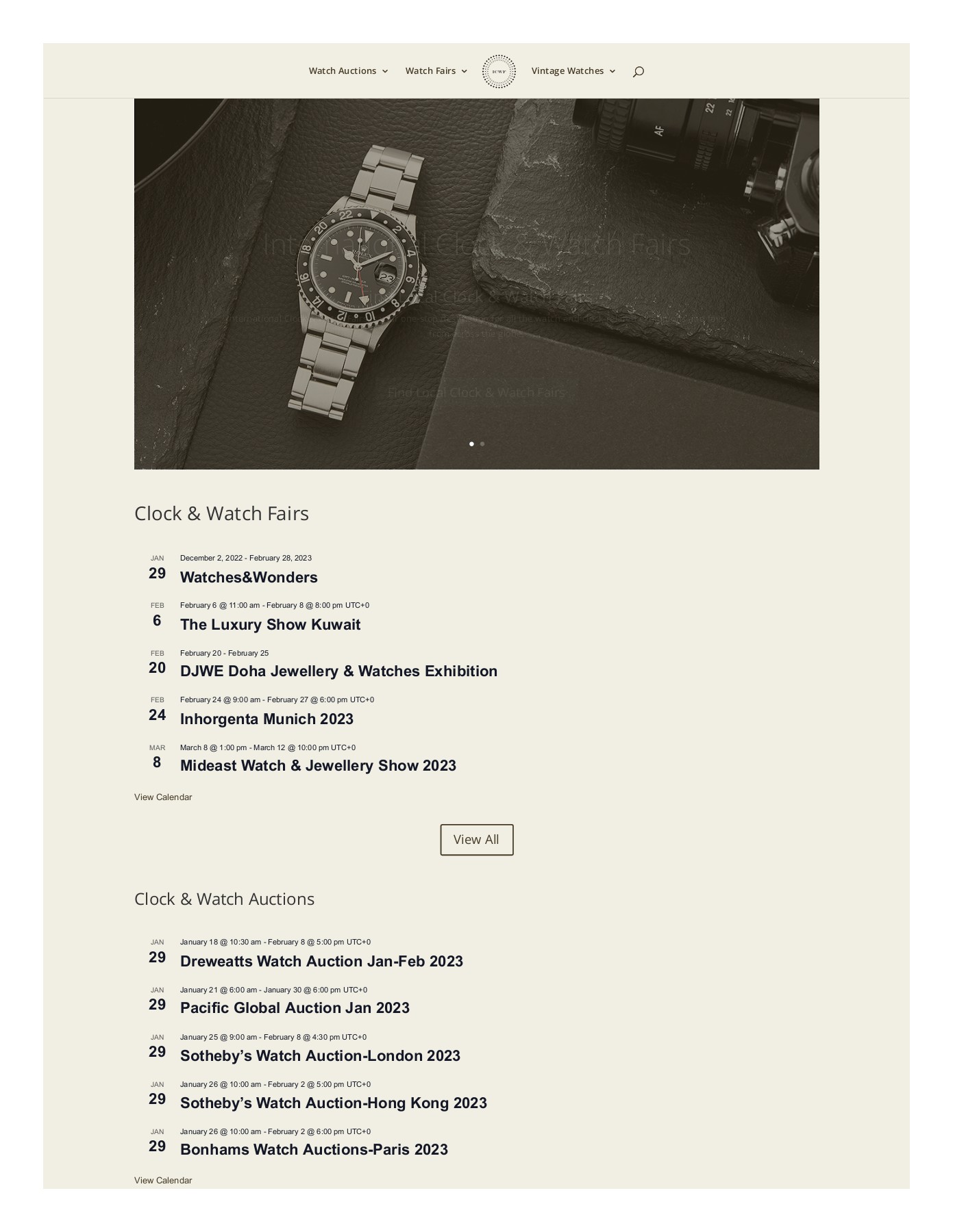 Luxury Watches Auction - Expensive Vintage Watches for Auction - Page 1 ...