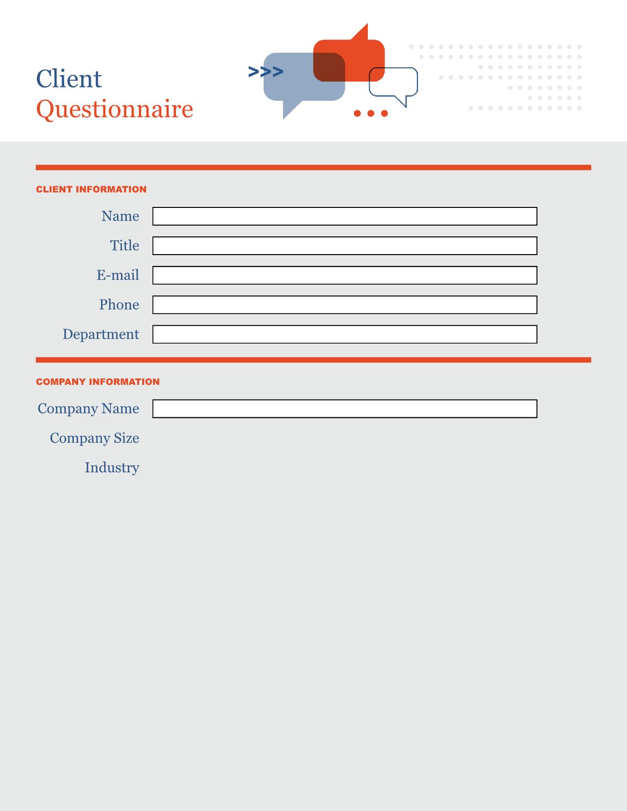 Client Questionnaire - lynette - Page 1 | Flip PDF Online | PubHTML5