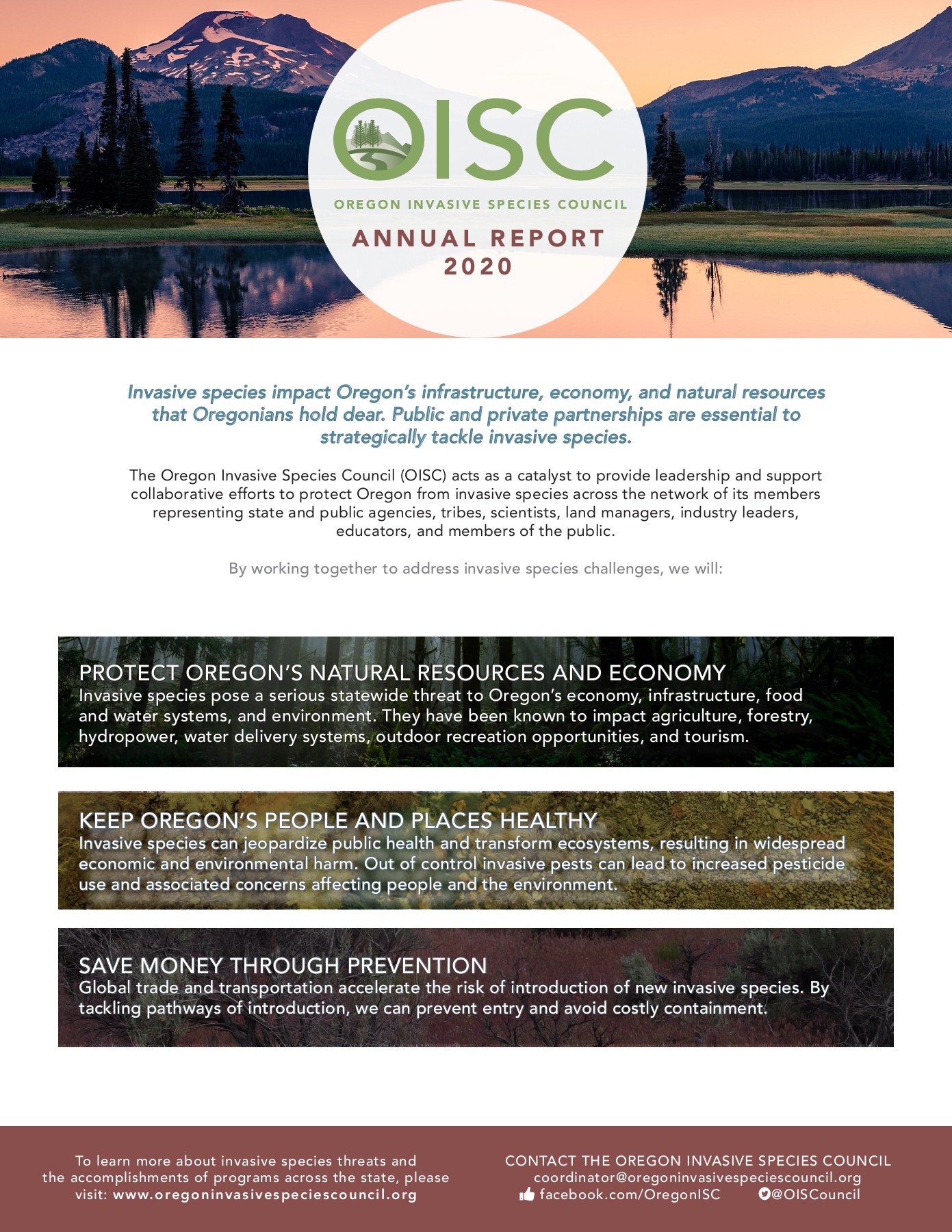 OISC 2020 Annual Report - team - Page 1 - 3 | Flip PDF Online | PubHTML5