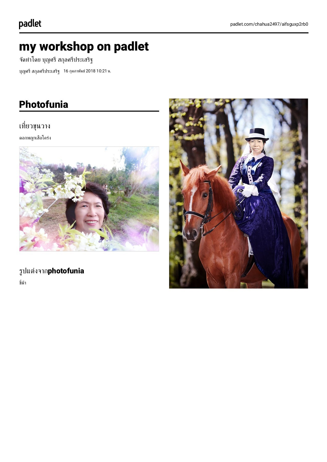 My workshop by Padlet. - chahua2497 - Page 1 - 5 | Flip PDF Online | PubHTML5