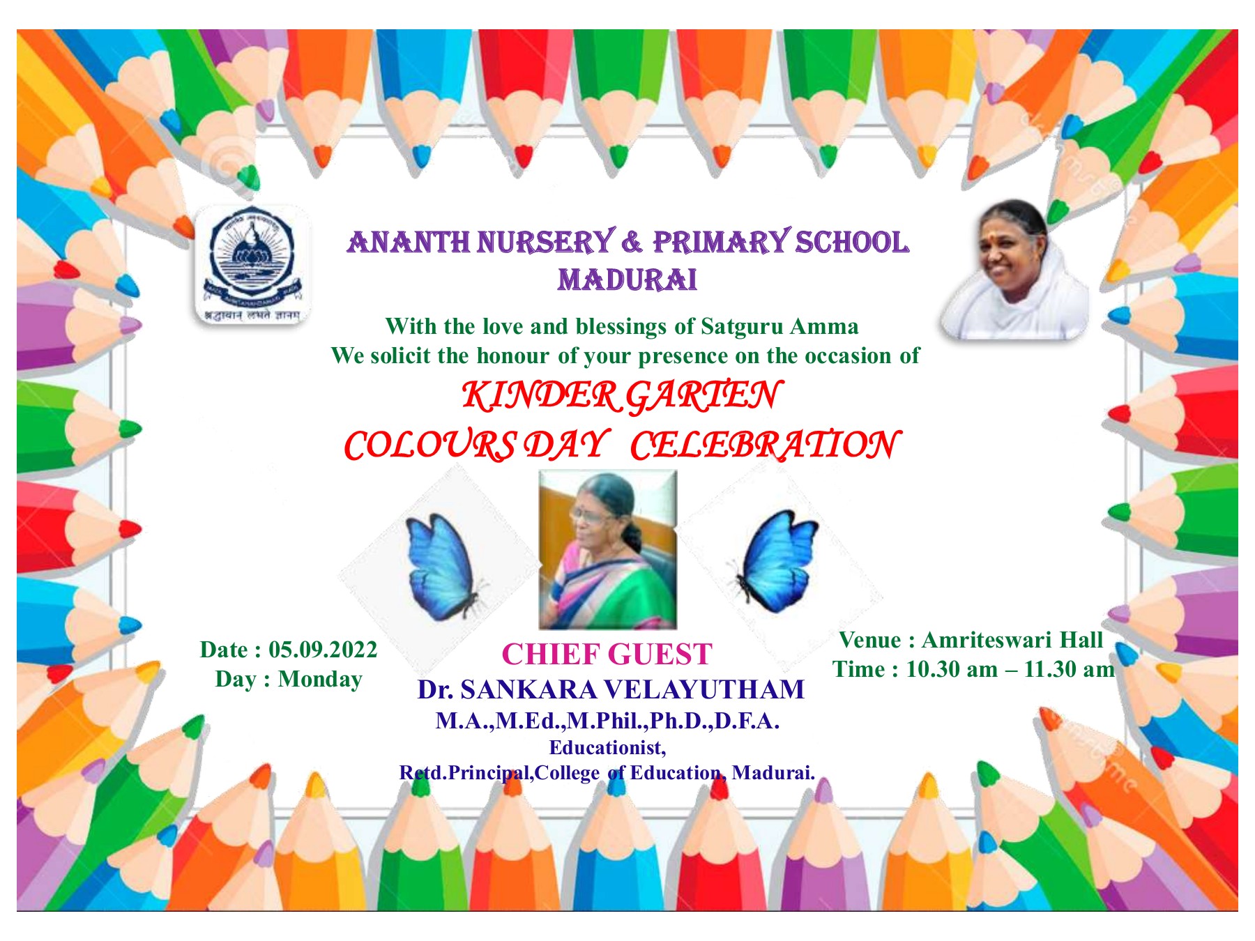 COLOURS DAY INVITATION - Sugappriya Priya - Page 1 - 2 | Flip PDF ...