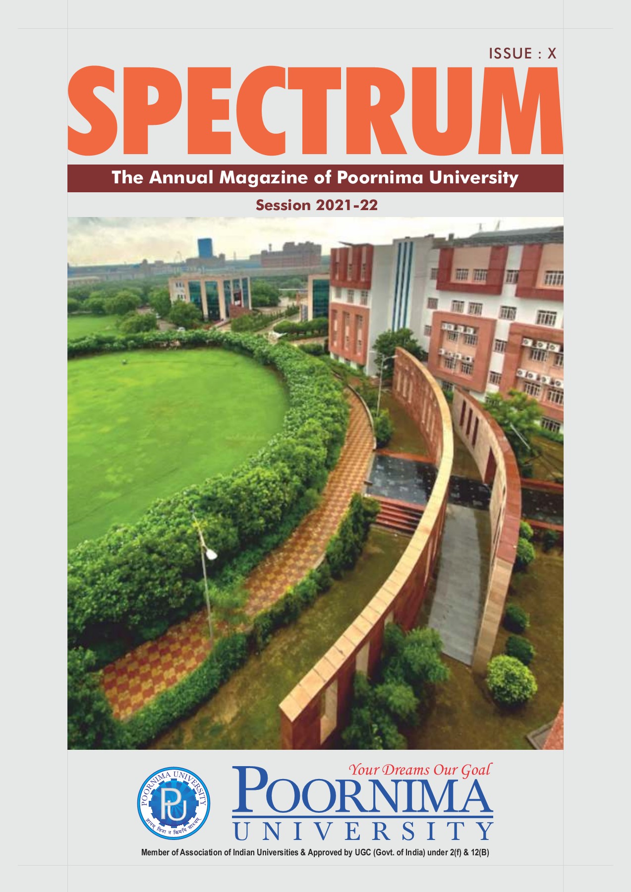 Spectrum-2021-22 (The Annual Magazine of Poornima University) - Ankit ...