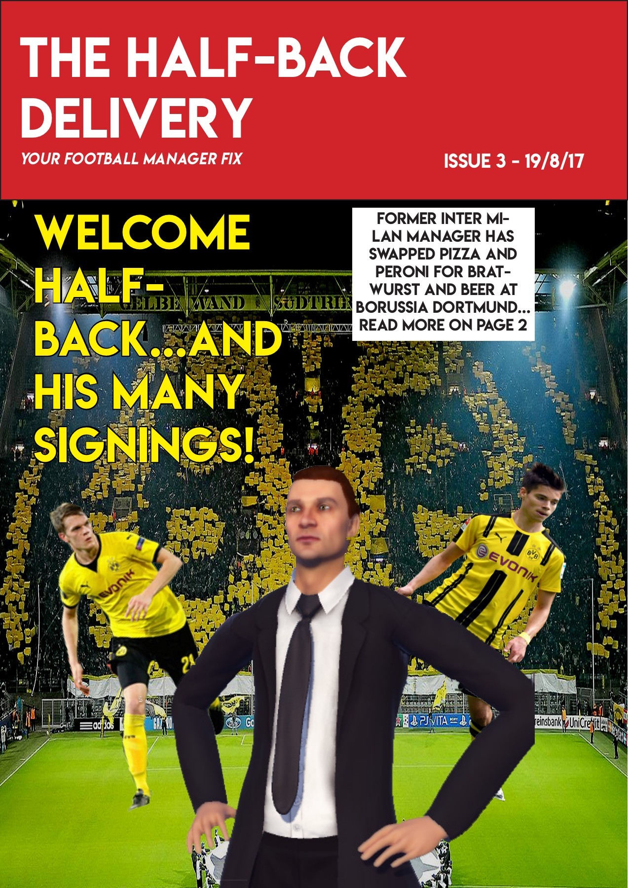 The Half-Back Delivery - Issue 3 - Welcome Half-Back - The Half-Back ...