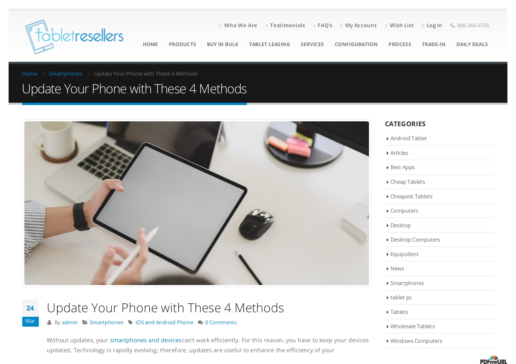 Update Your Phone with These 4 Methods - tablet resellers - Page 1 - 6 ...