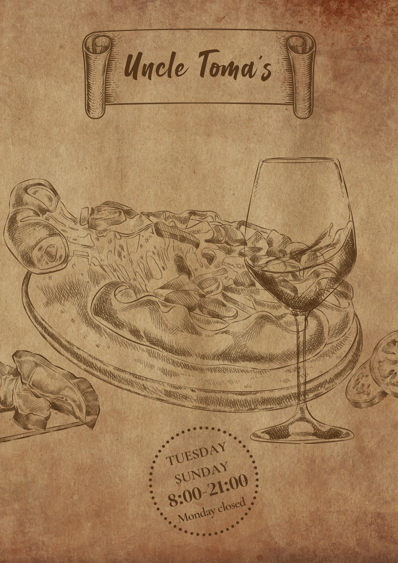 Uncle Toma's Menu - tommu212121 - Page 1 - 8 | Flip PDF Online | PubHTML5