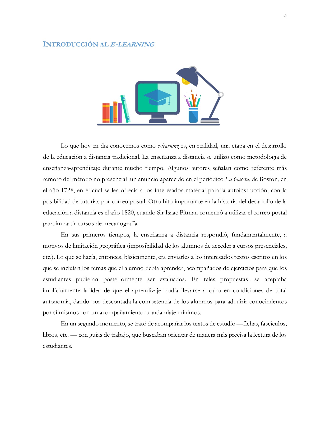 Módulo 1 - Introducción al e-learning - Matías Álvarez L. - Páxina 4 | PDF en liña | PubHTML5