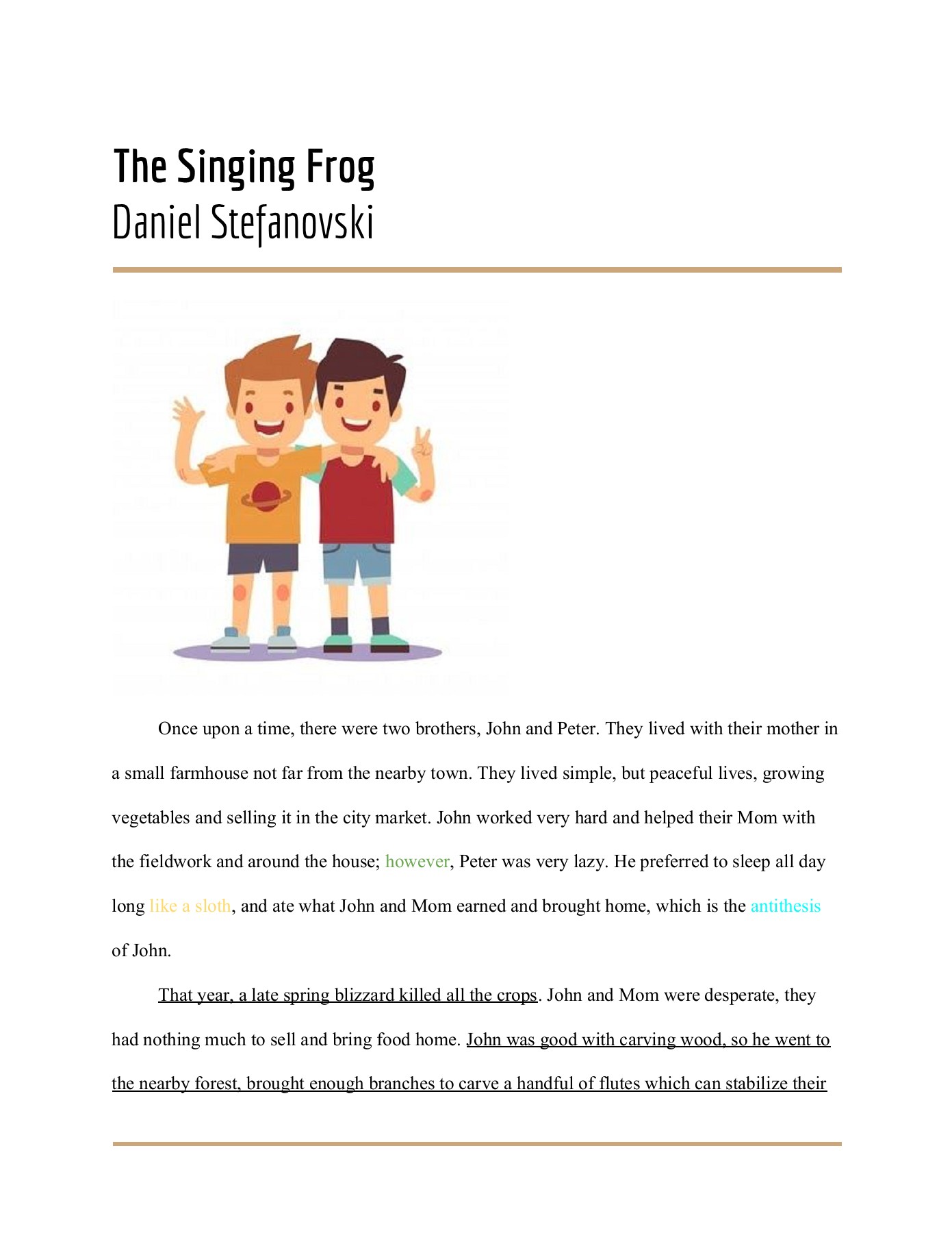 The Singing Frog - ls09086 - Page 1 - 4 | Flip PDF Online | PubHTML5