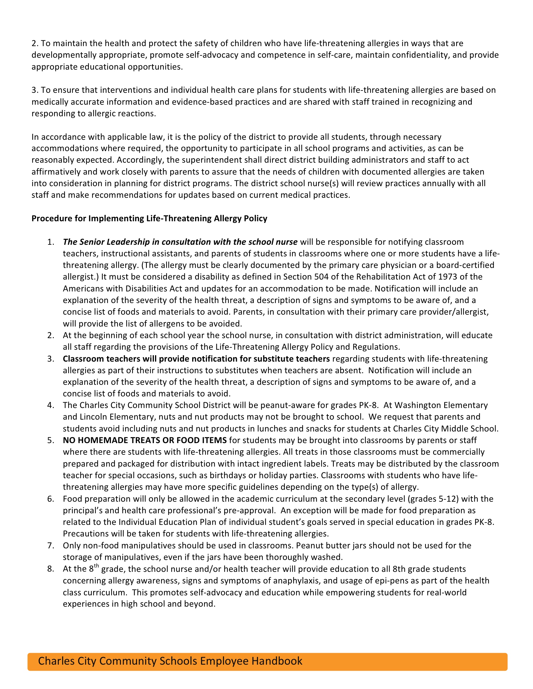 CC Employee Handbook 2021-22 - CREATIVE SERVICES - Page 34 | Flip PDF ...