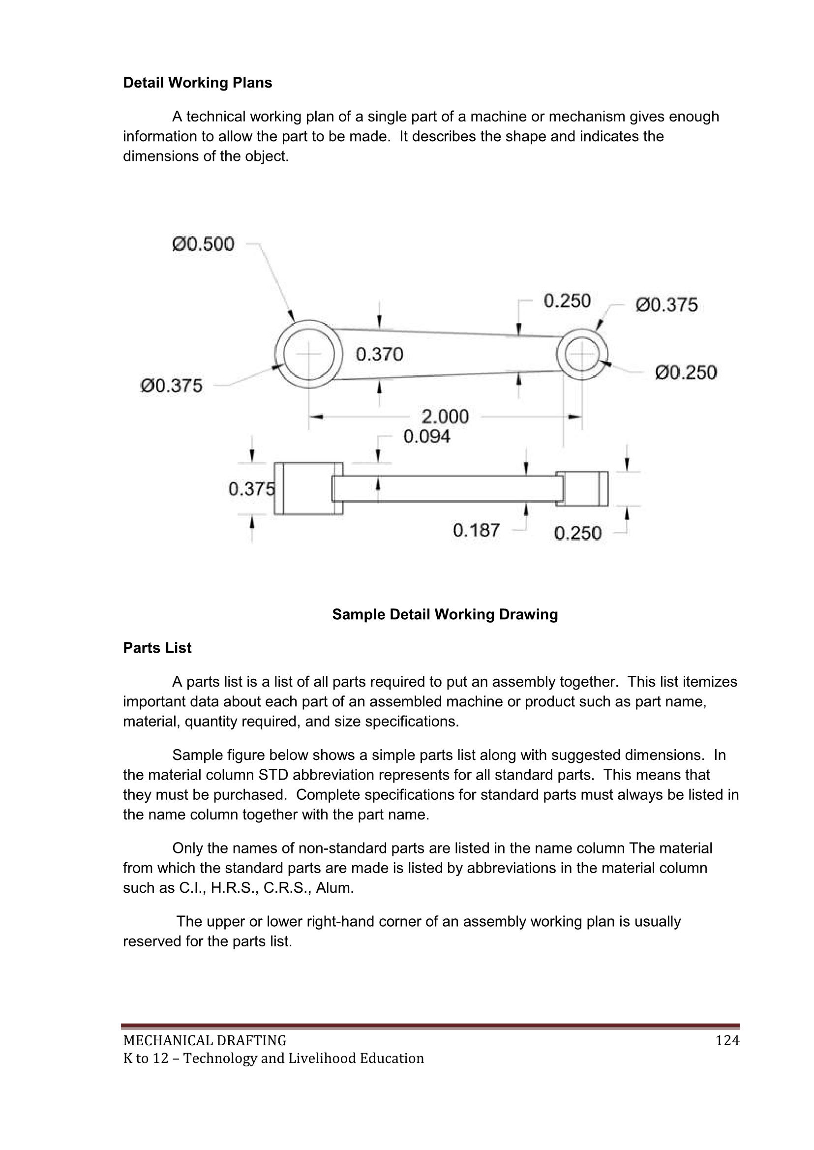 MECHANICAL DRAFTING LEARNING MODULE - jcrencia - Page 125 | Flip PDF ...