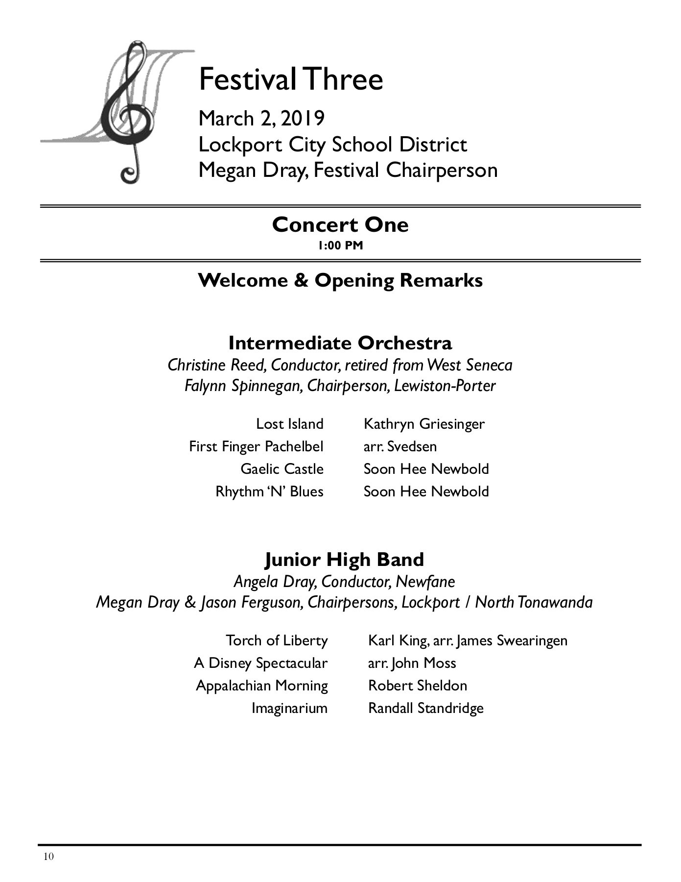 NCMEA PROGRAM 2019 - NCMEA - Page 10 | Flip PDF Online | PubHTML5