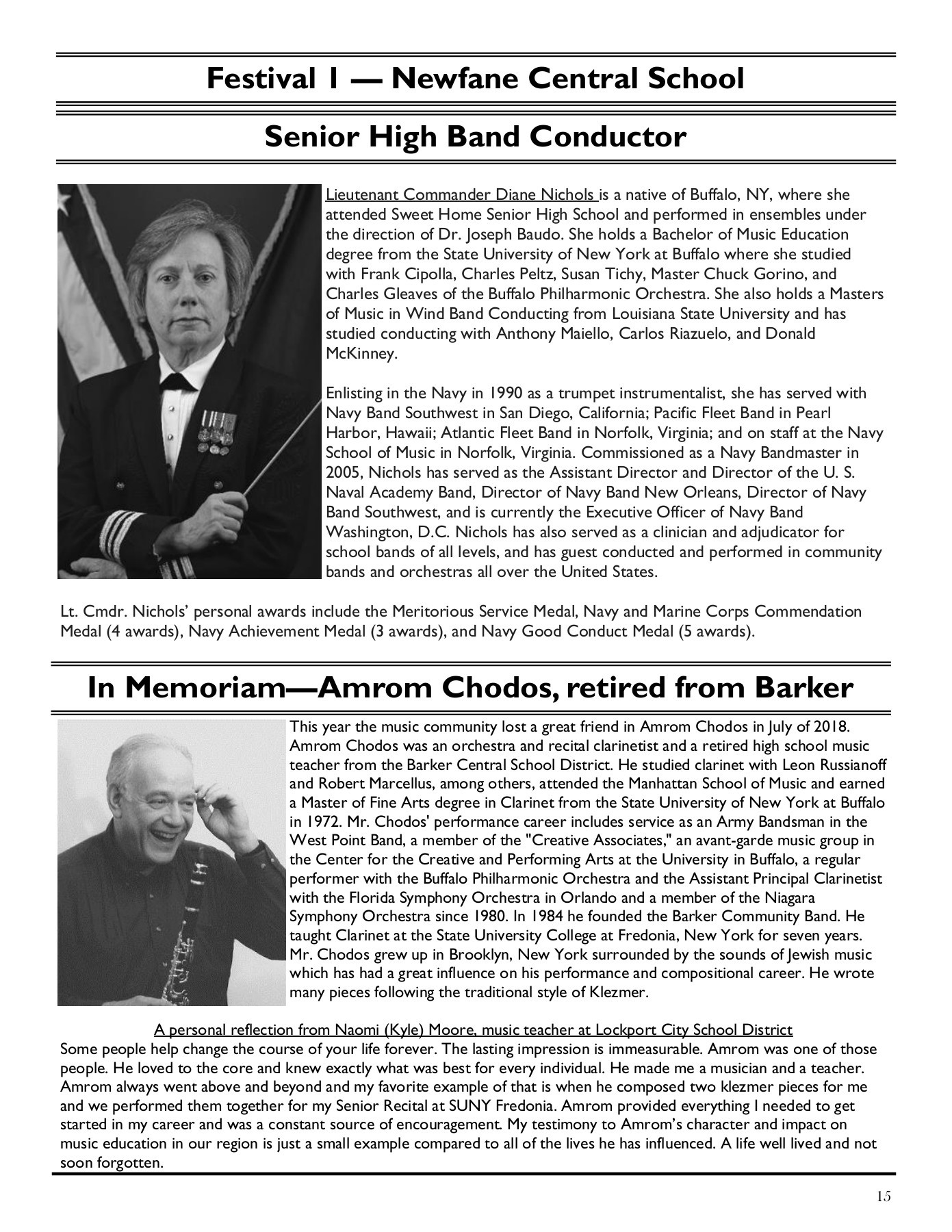 NCMEA PROGRAM 2019 - NCMEA - Page 15 | Flip PDF Online | PubHTML5