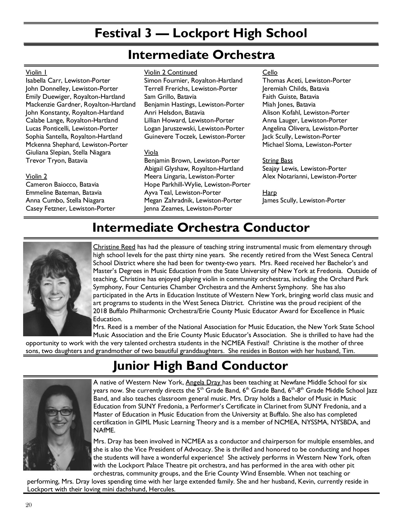 NCMEA PROGRAM 2019 - NCMEA - Page 20 | Flip PDF Online | PubHTML5