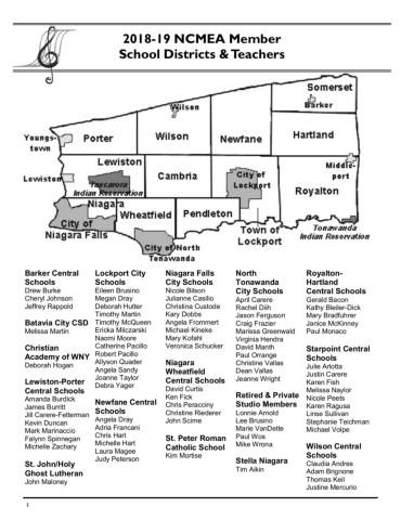 NCMEA PROGRAM 2019 - NCMEA - Page 4 | Flip PDF Online | PubHTML5