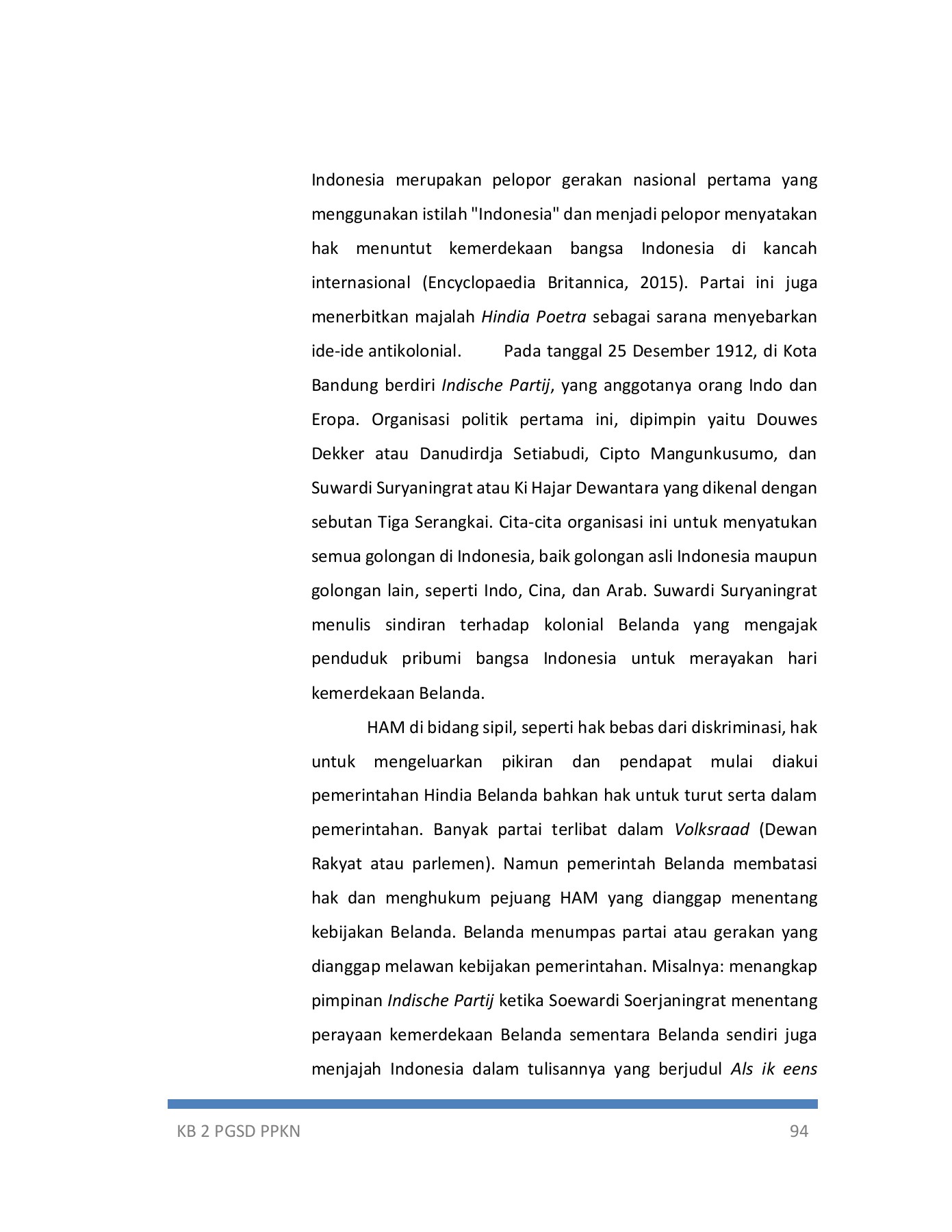 Modul Suplemen KB2 PGSD PPKn - Zayyinul Firdaus - Halaman 32 | PDF Online | PubHTML5