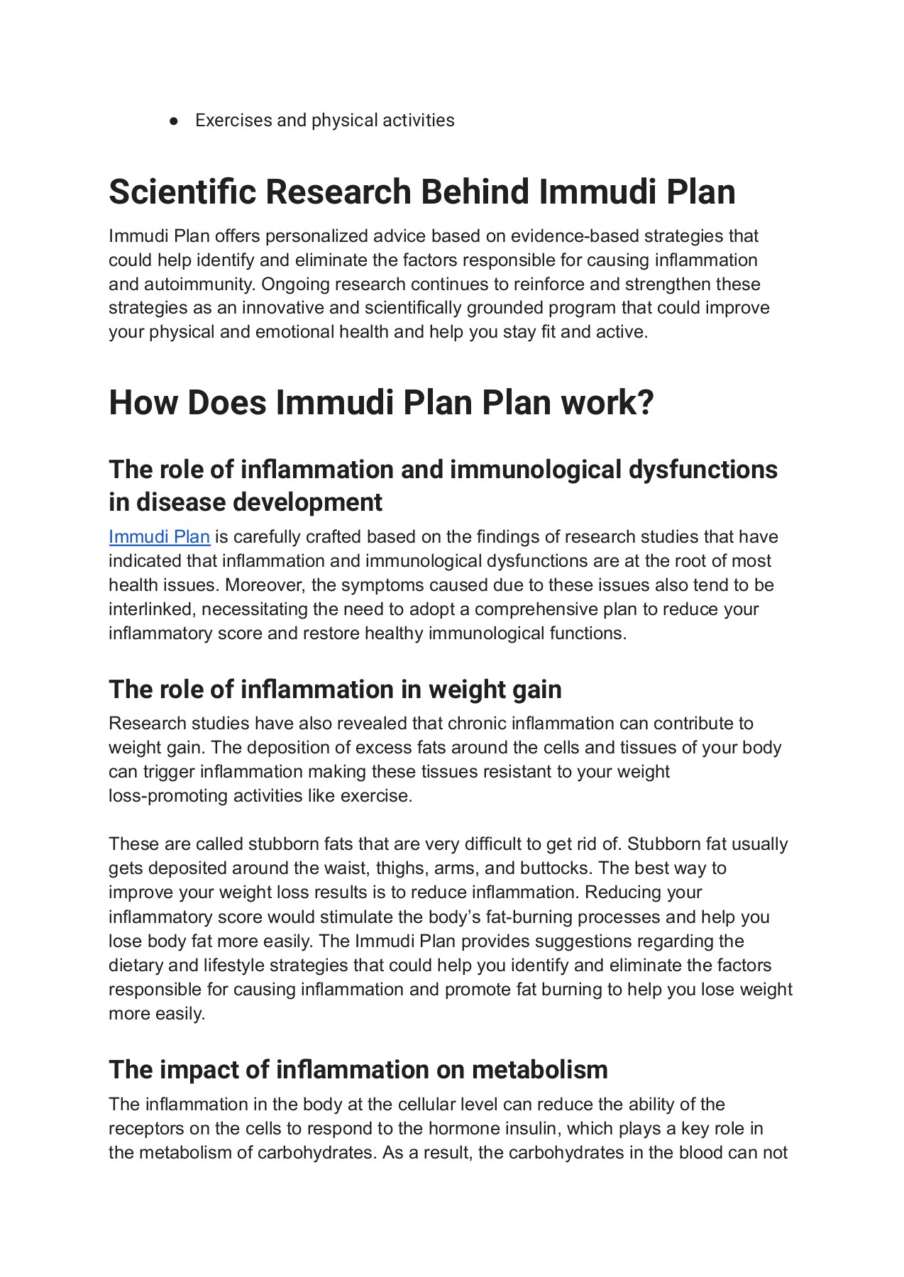 How Inflammation Affects Weight Gain - Immudi Plan - Page 3 | Flip PDF ...