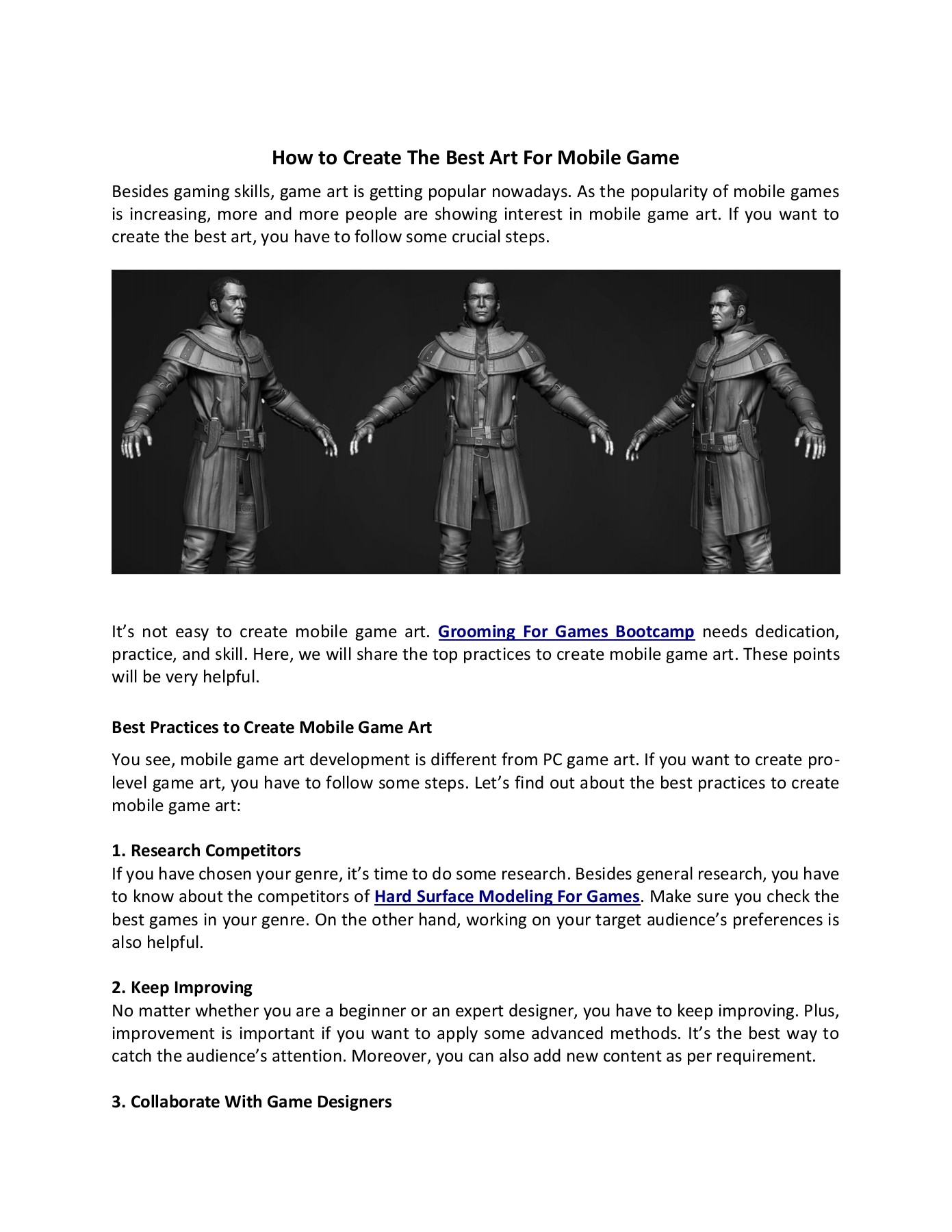 How to Create The Best Art For Mobile Game - Vertex School - Page 1 - 2 ...