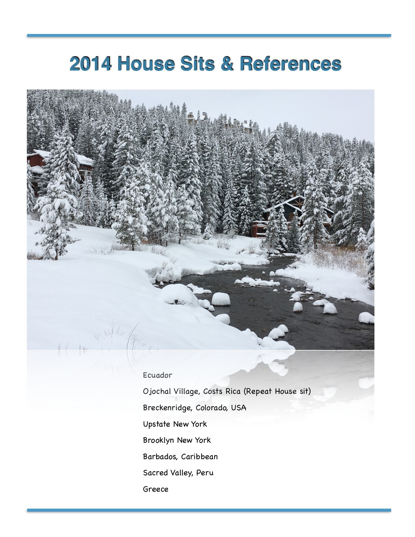 Our 2014 House Sitting References - natnjodie - Page 1 - 5 | Flip PDF ...