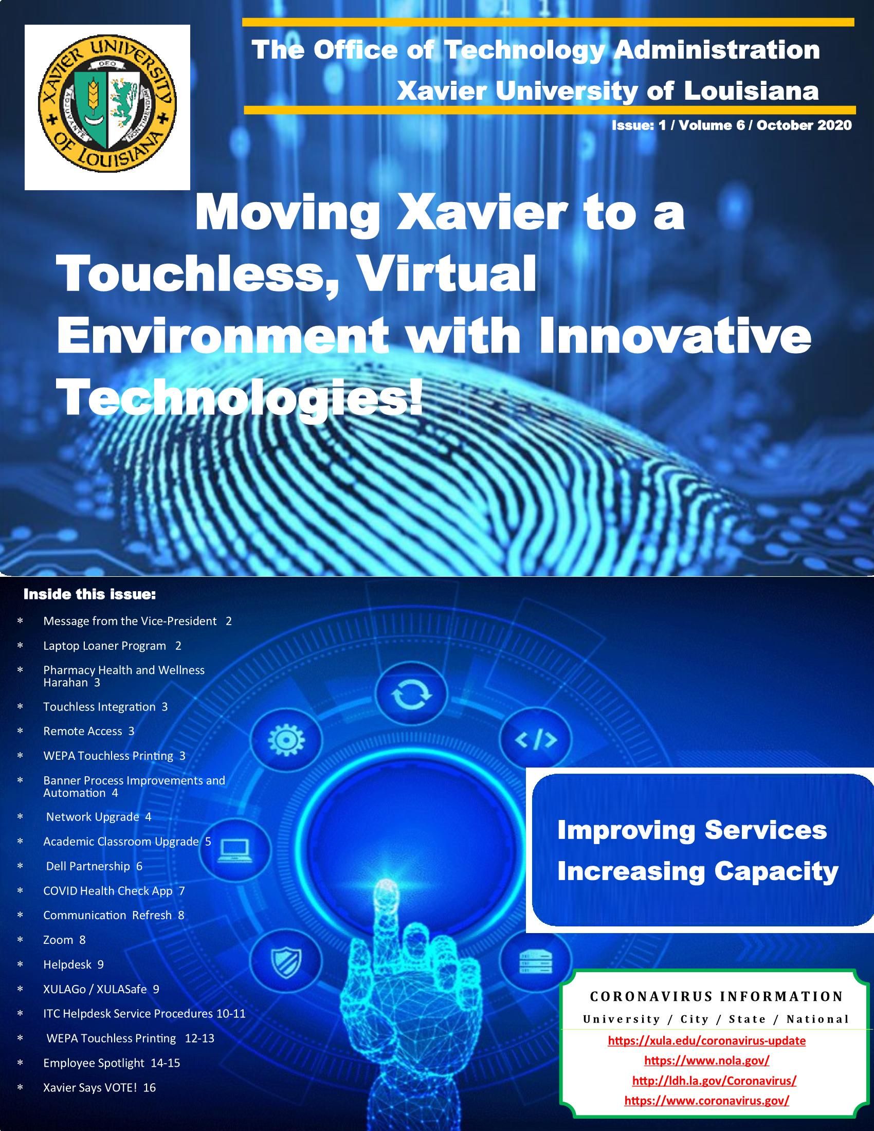 The Office of Technology Administration October 2020 - JHORNE - Page 1 ...