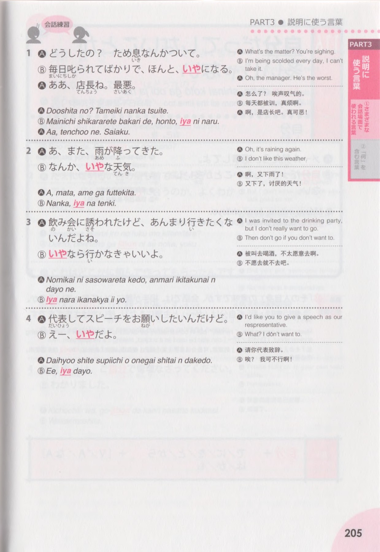 125 Extended Patterns for Japanese Conversation - tss john - ページ 205 ...