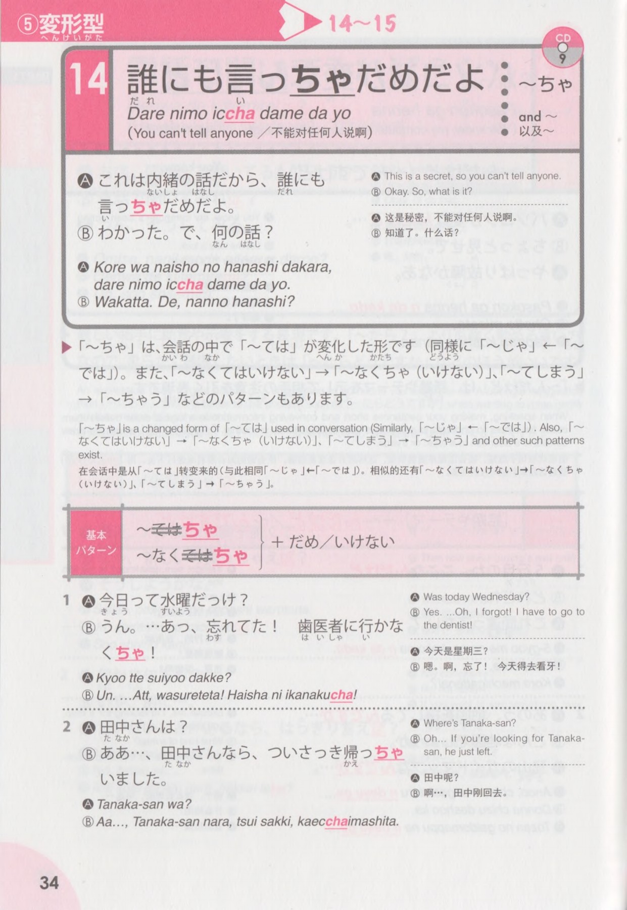 125 Extended Patterns for Japanese Conversation - tss john - ページ 34 ...