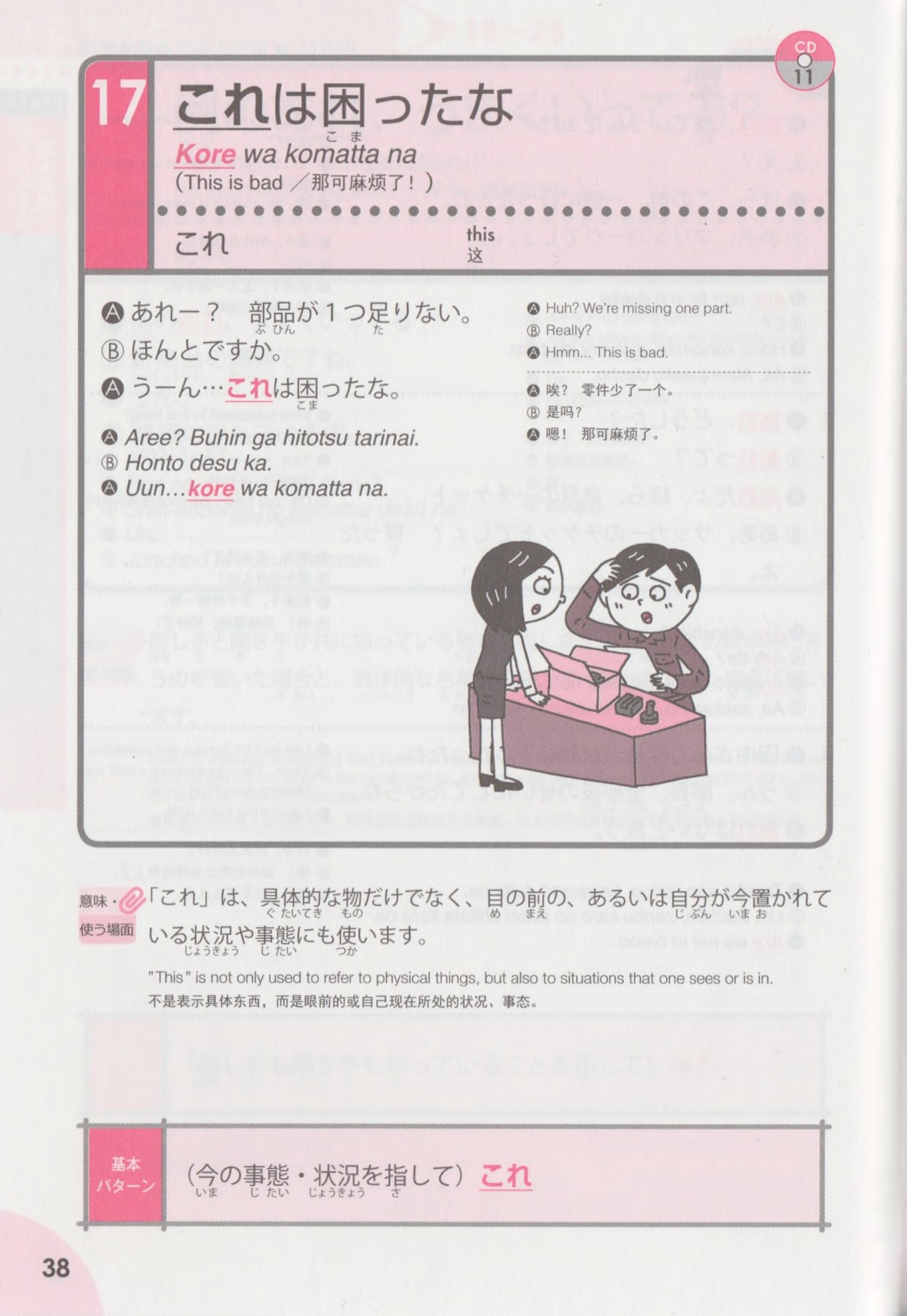 125 Extended Patterns for Japanese Conversation - tss john - ページ 38 ...