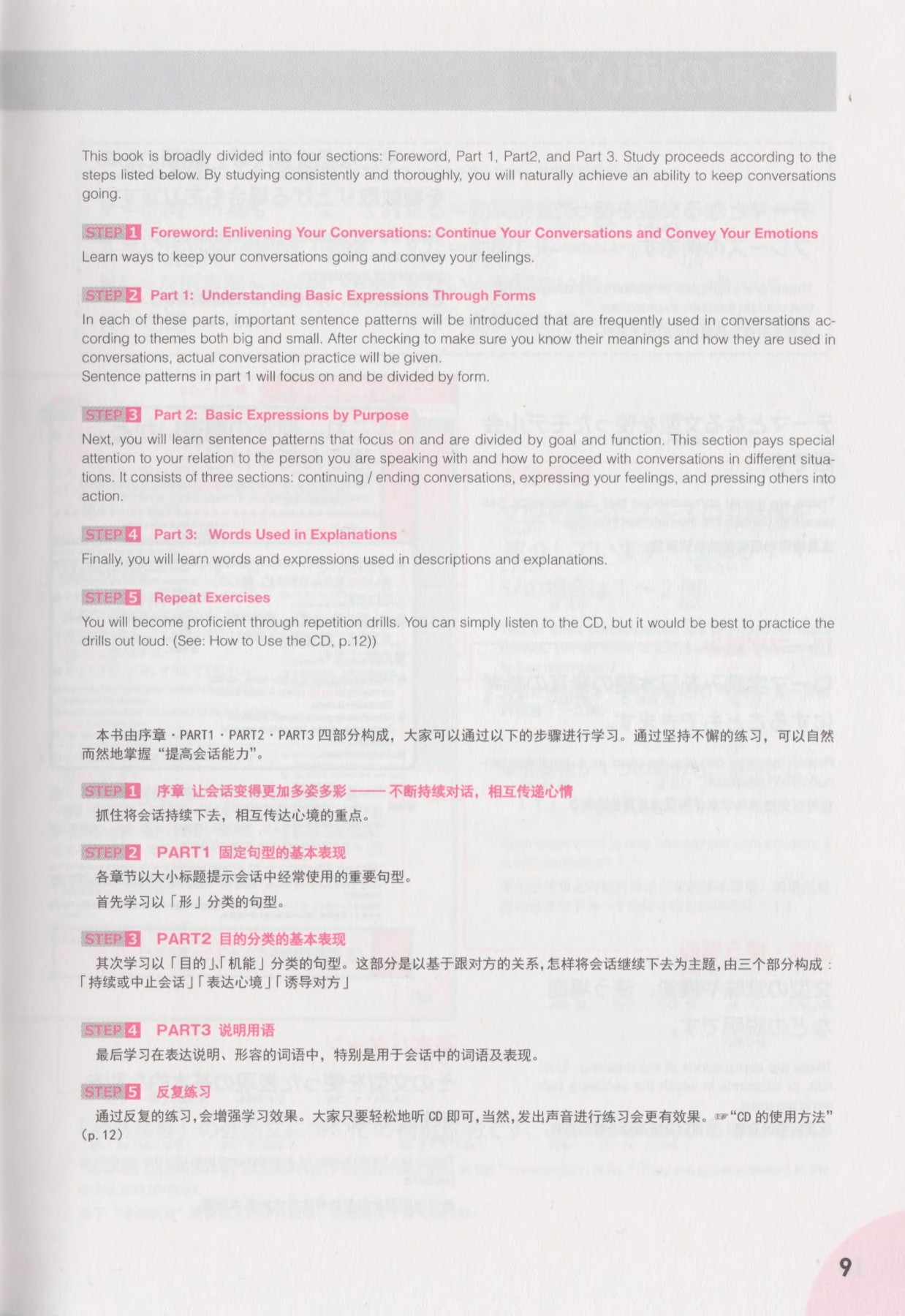 125 Extended Patterns for Japanese Conversation - tss john - ページ 9 ...